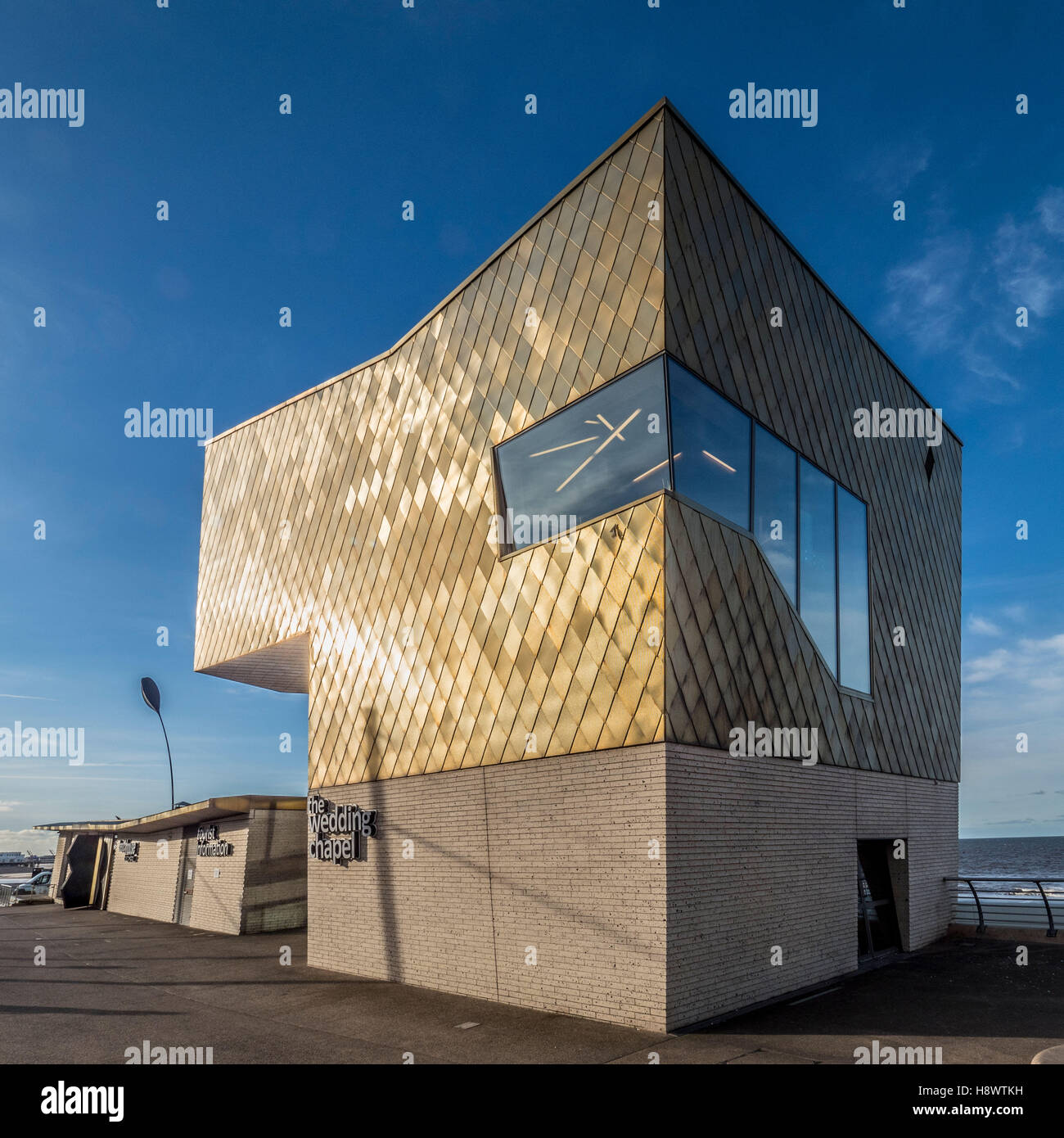 The Wedding Chapel registry office, Blackpool seafront, Lancashire, UK ...