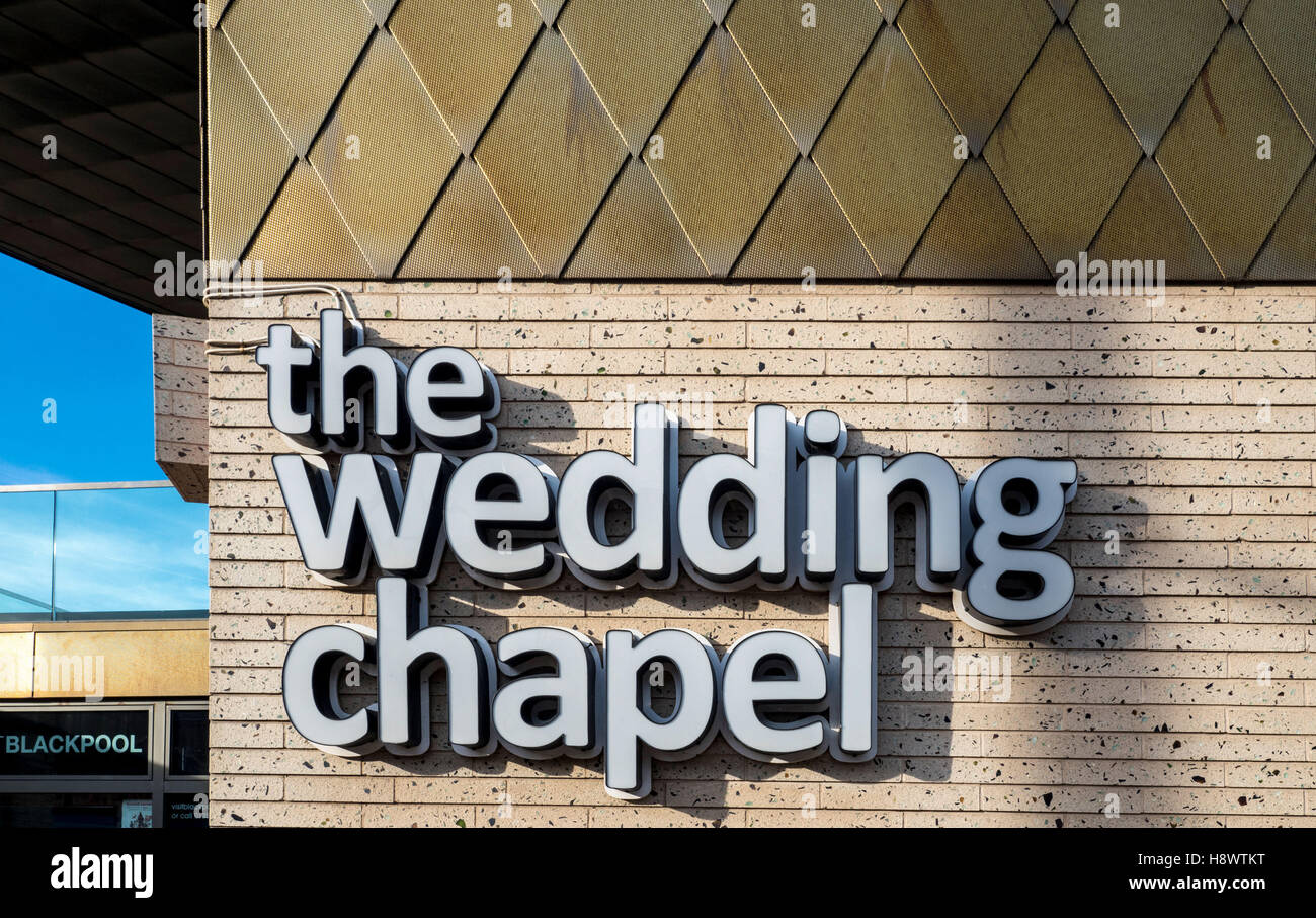Wedding chapel registry office blackpool hi-res stock photography and ...