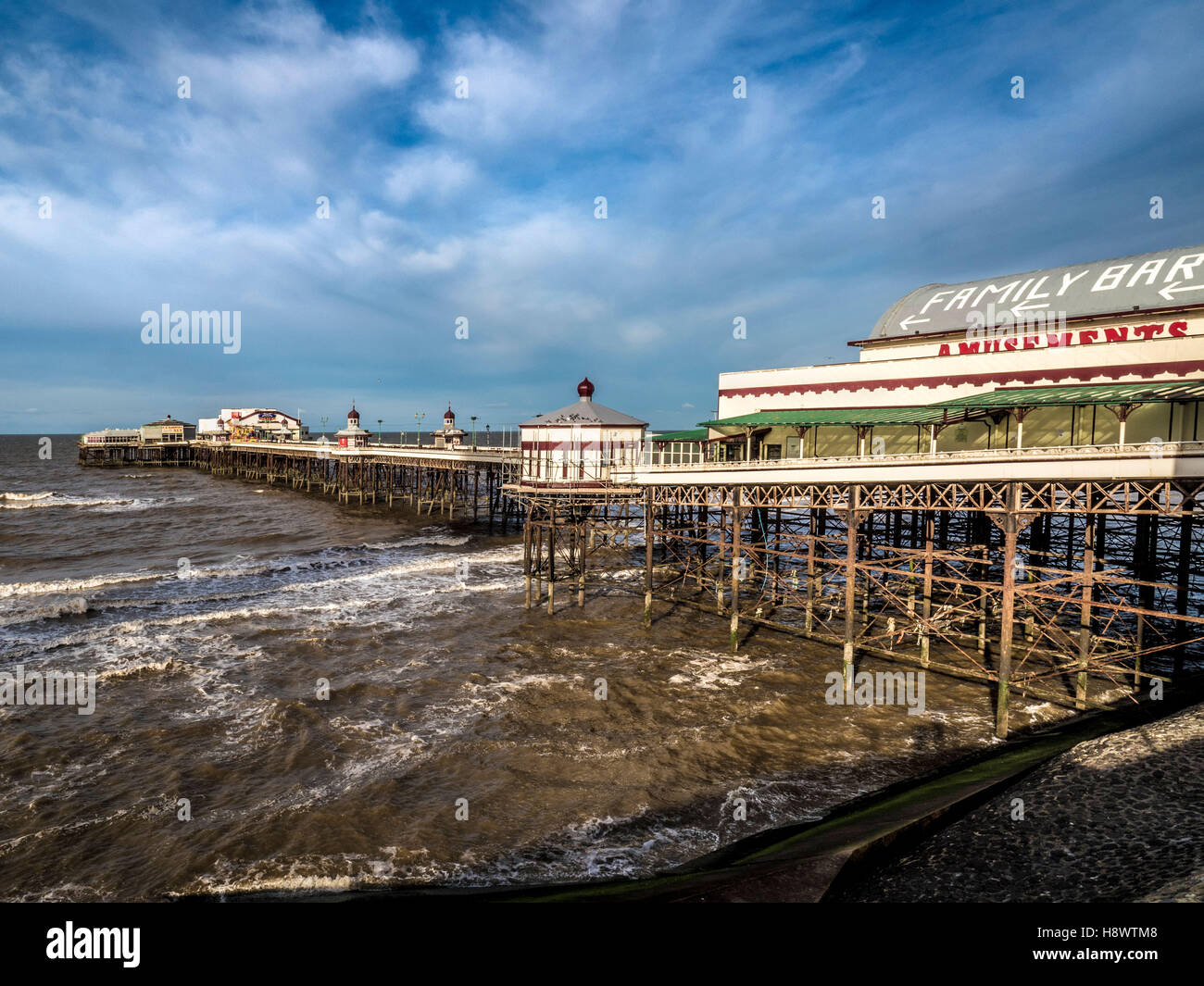 Blackpool north pier old hi-res stock photography and images - Alamy