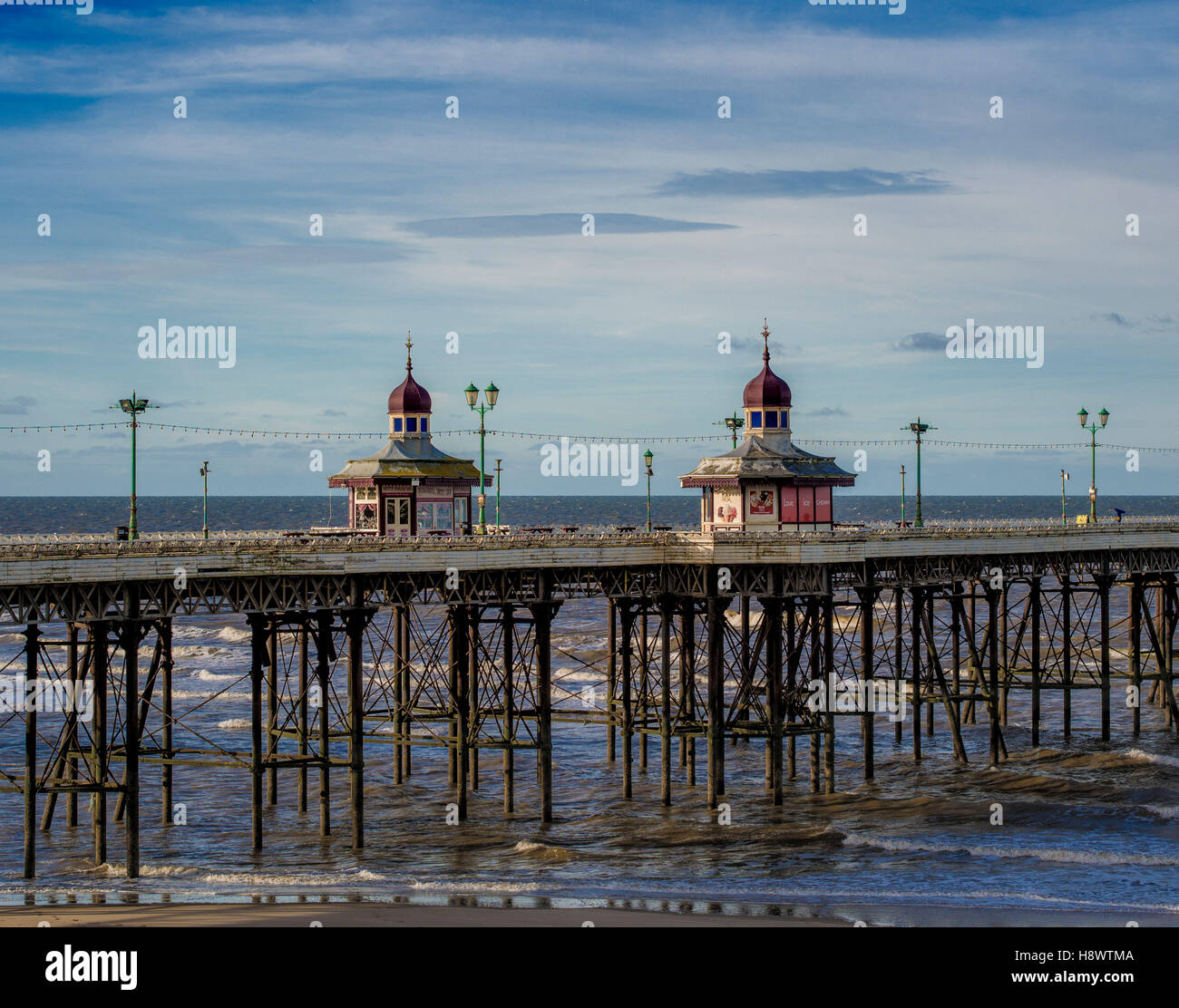 North Pier, Blackpool, Lancashire, UK Stock Photo - Alamy