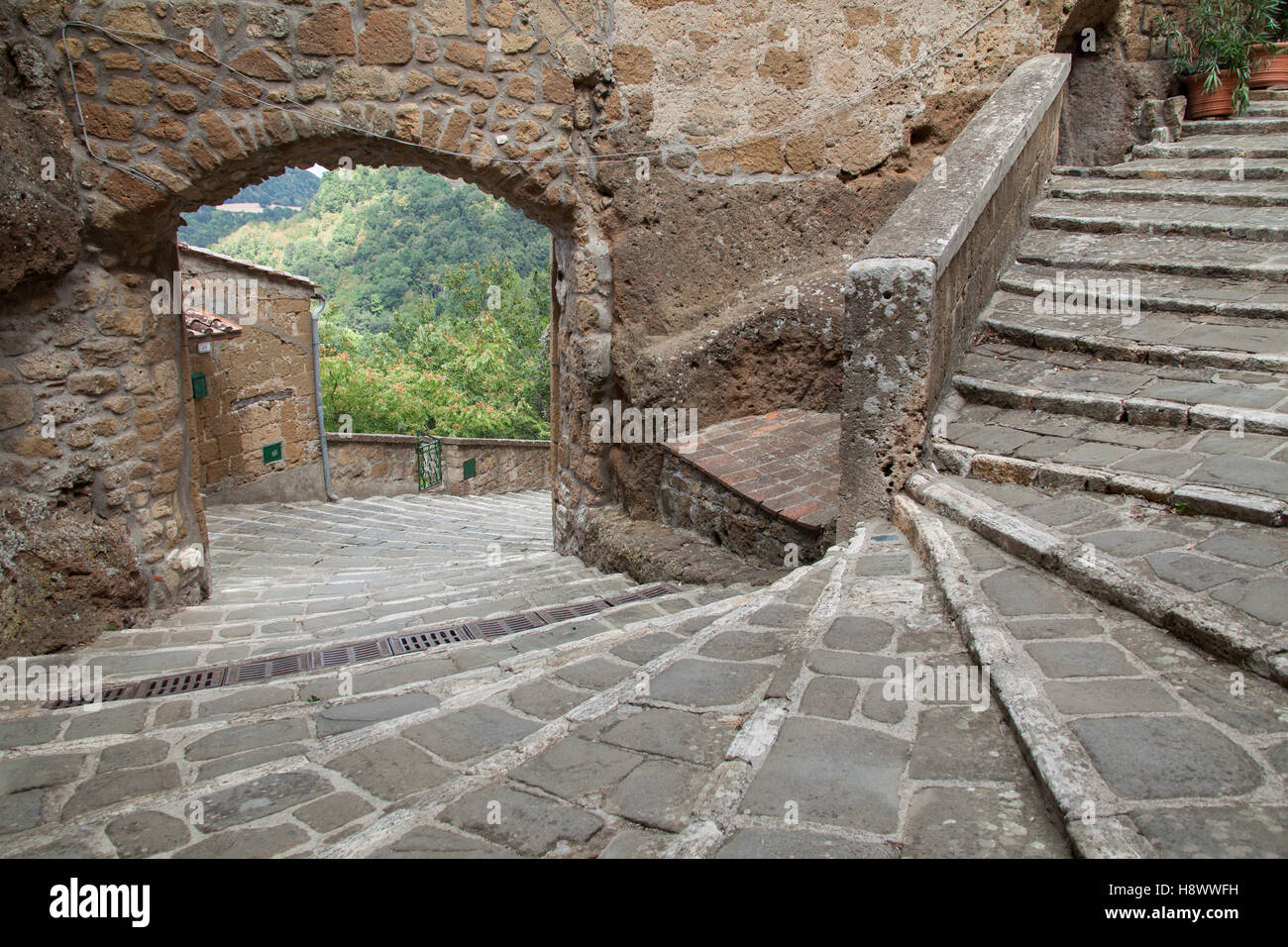 Pitigliano Tuscany Italy Ancient Town Tuff Travel Etruscan Old