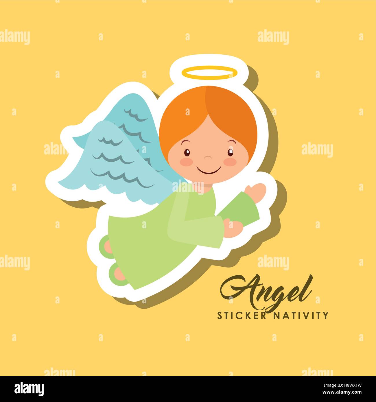 Nativity display Stock Vector Images - Alamy