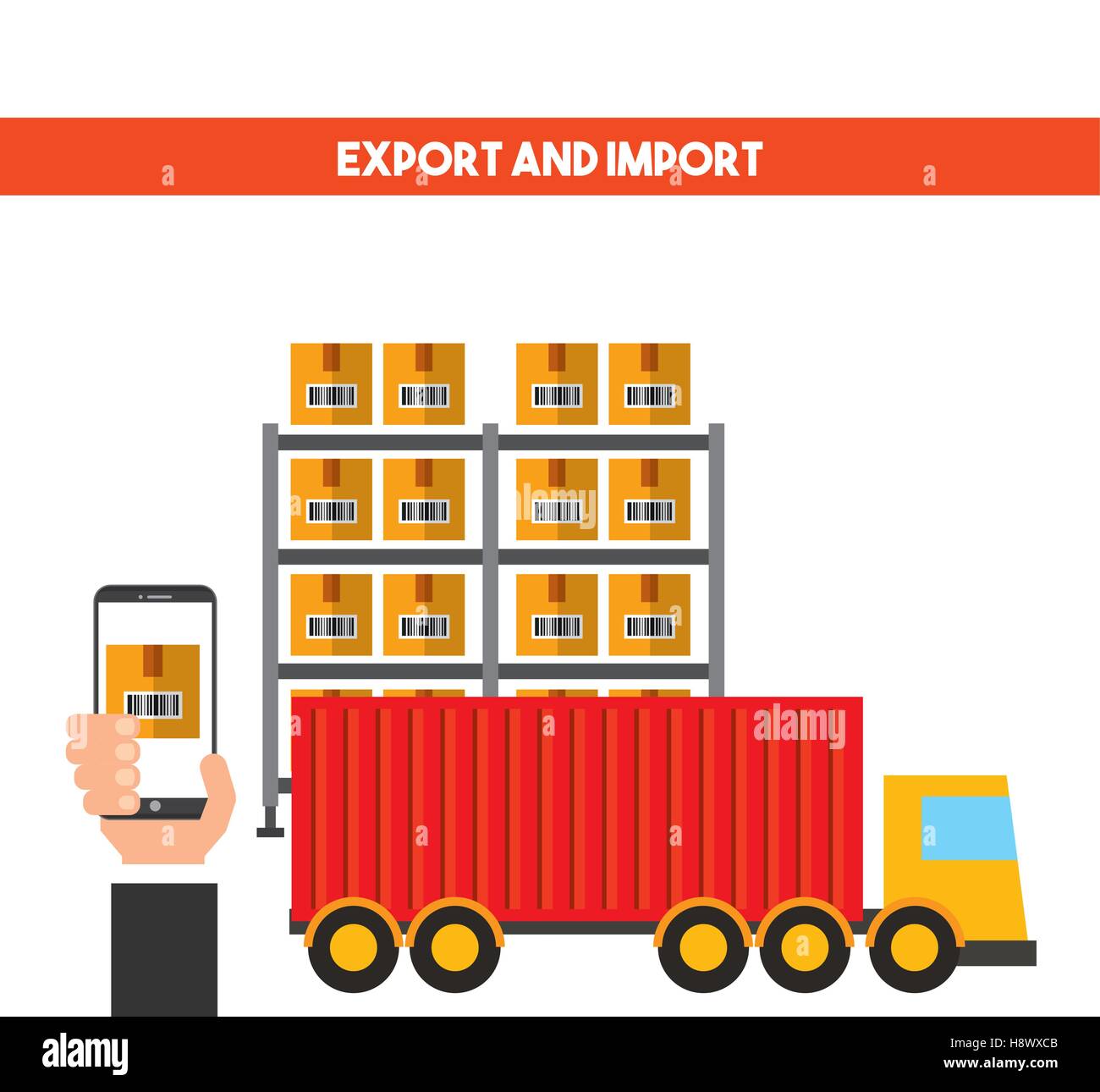 Dock holding boat Stock Vector Images - Alamy