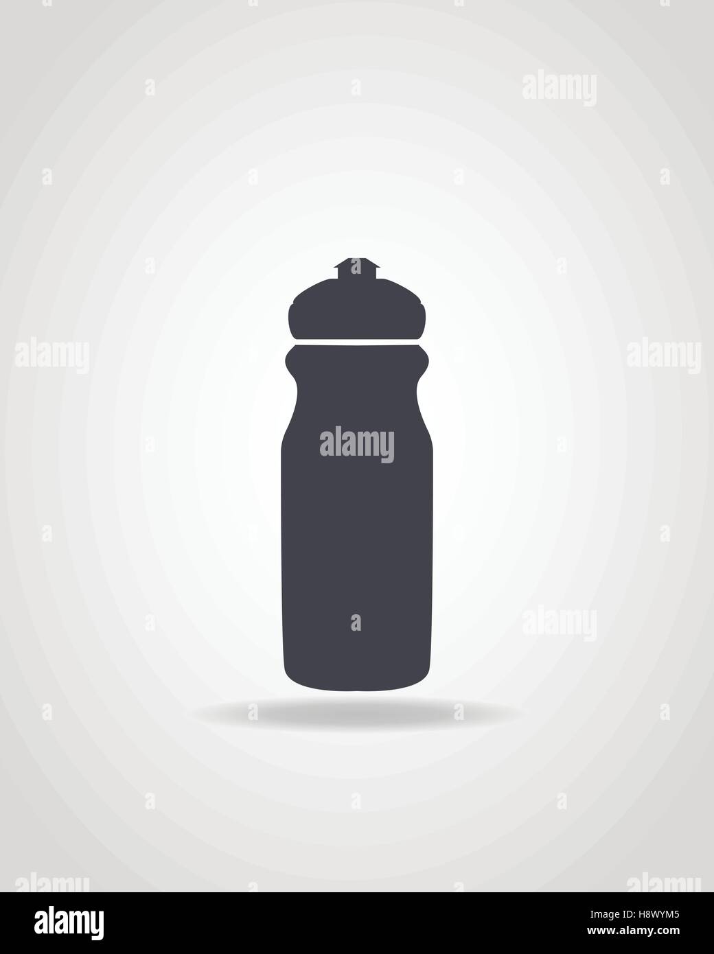 Plastic water bottle clean Stock Vector Images - Alamy