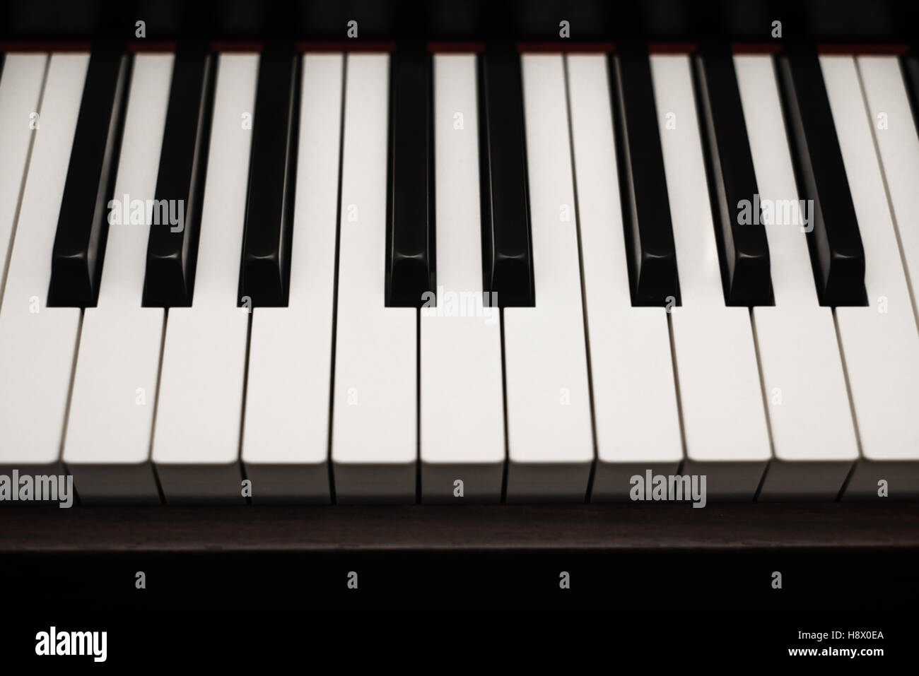 Piano keyboard key Stock Photo - Alamy