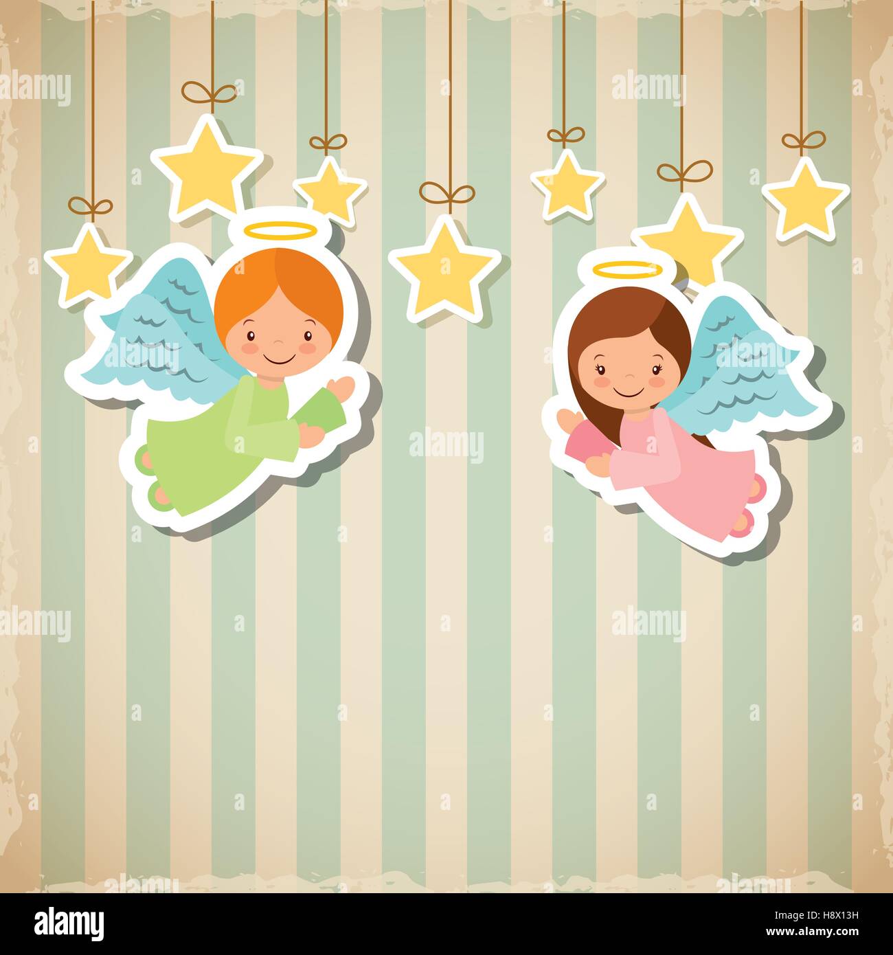 Small angels Stock Vector Images - Alamy