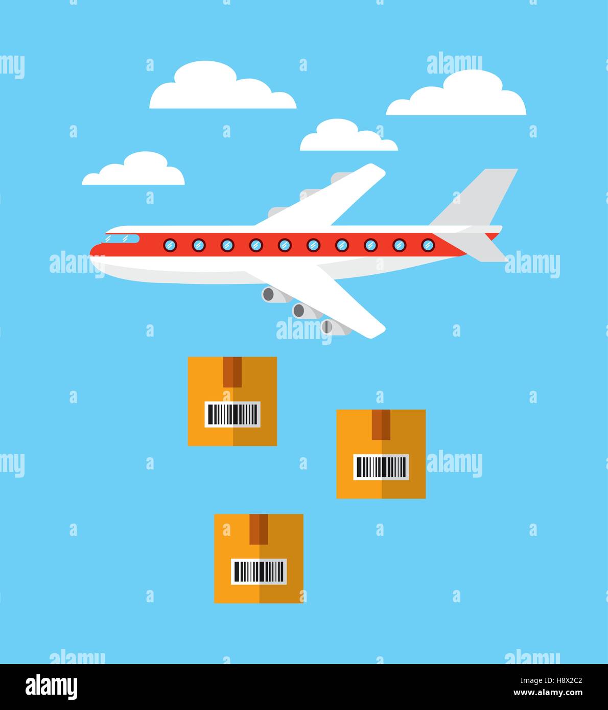 Flying shipyard Stock Vector Images - Alamy