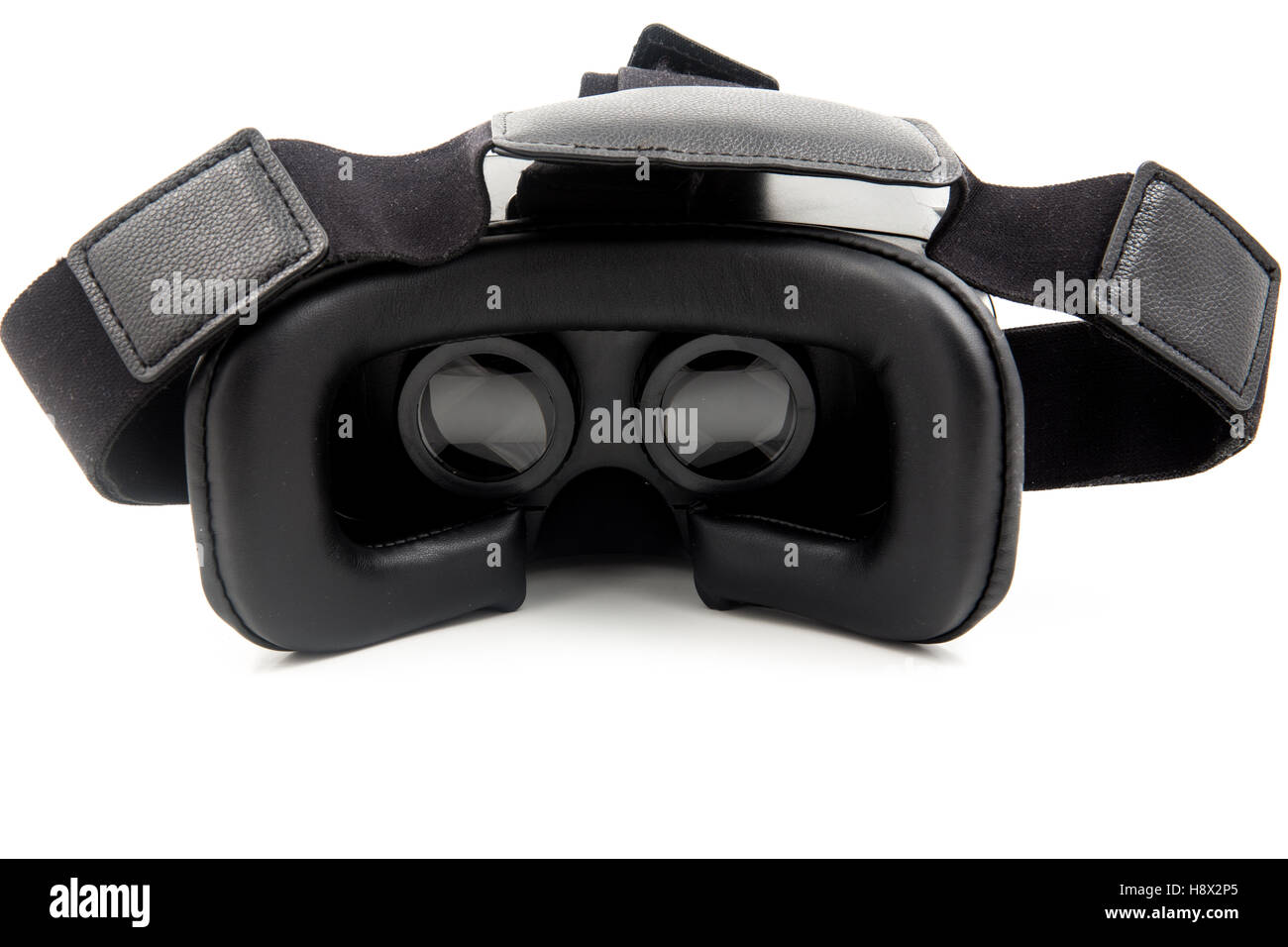 The future VR headset blacks Virtual Reality transformed Half front ...