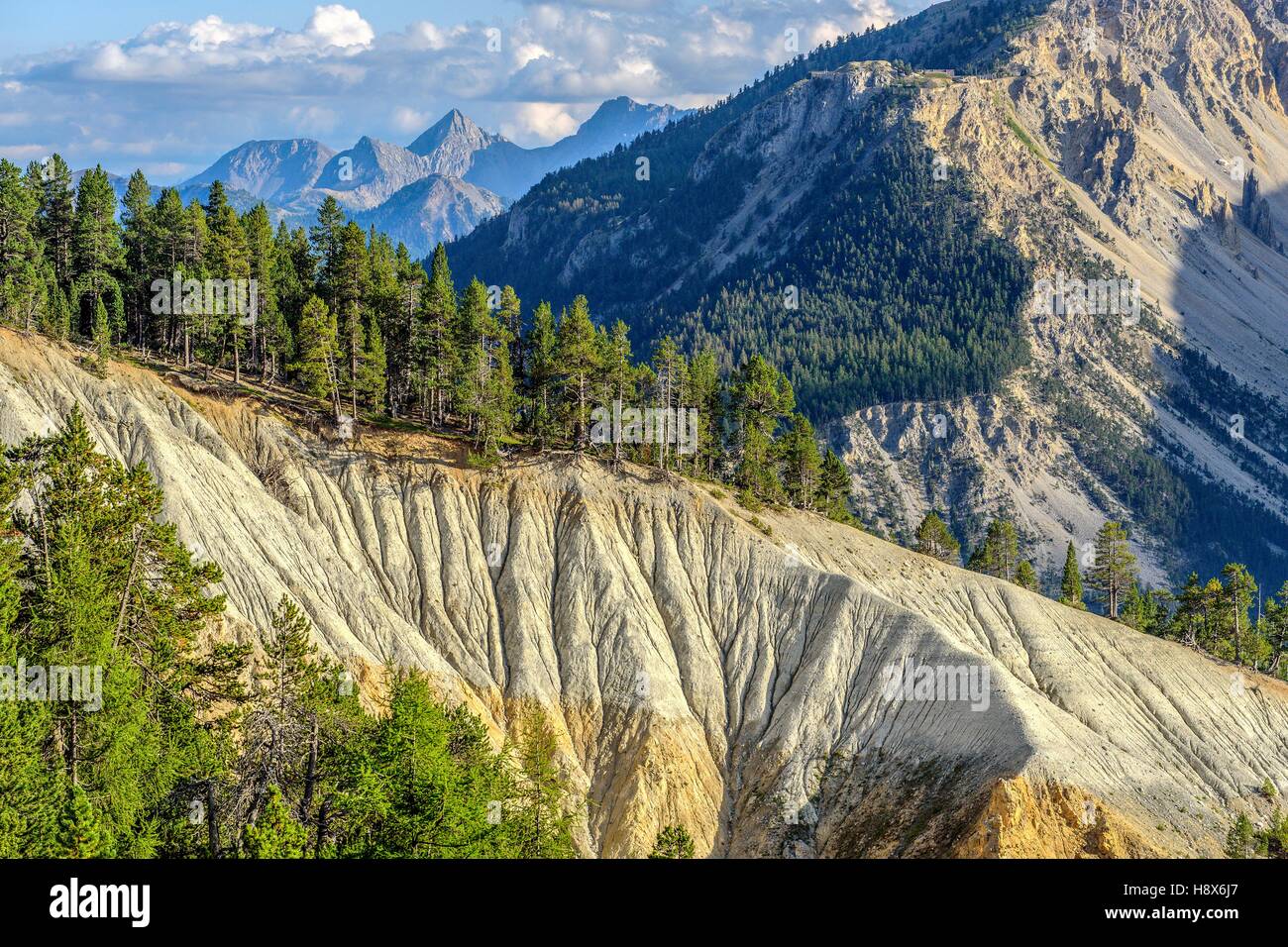Erosion of the pass of Thures, Vallon Thures , Val Clarée , Hautes ...