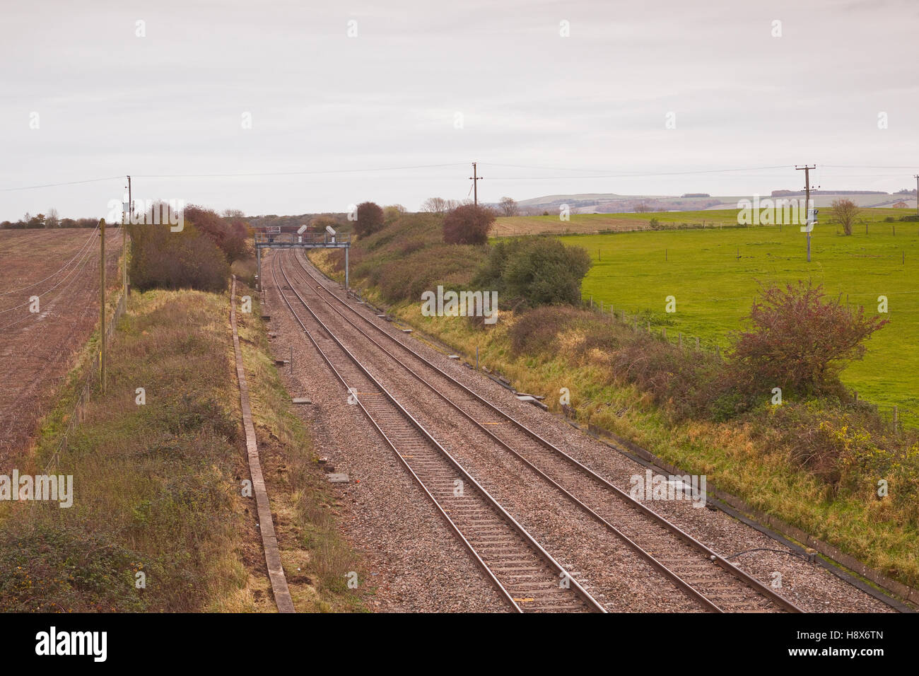 The Great Western line from Paddington to Swindon, UK Stock Photo - Alamy