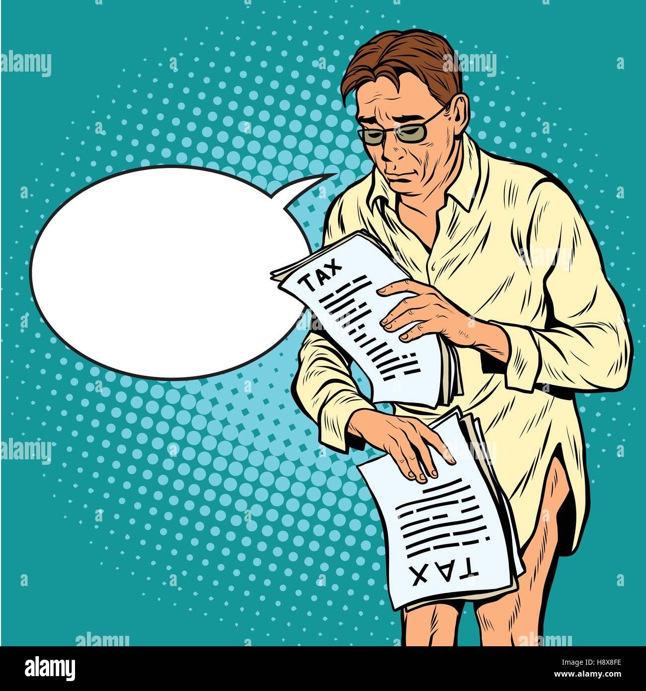 Taxes concept Stock Vector Images - Alamy