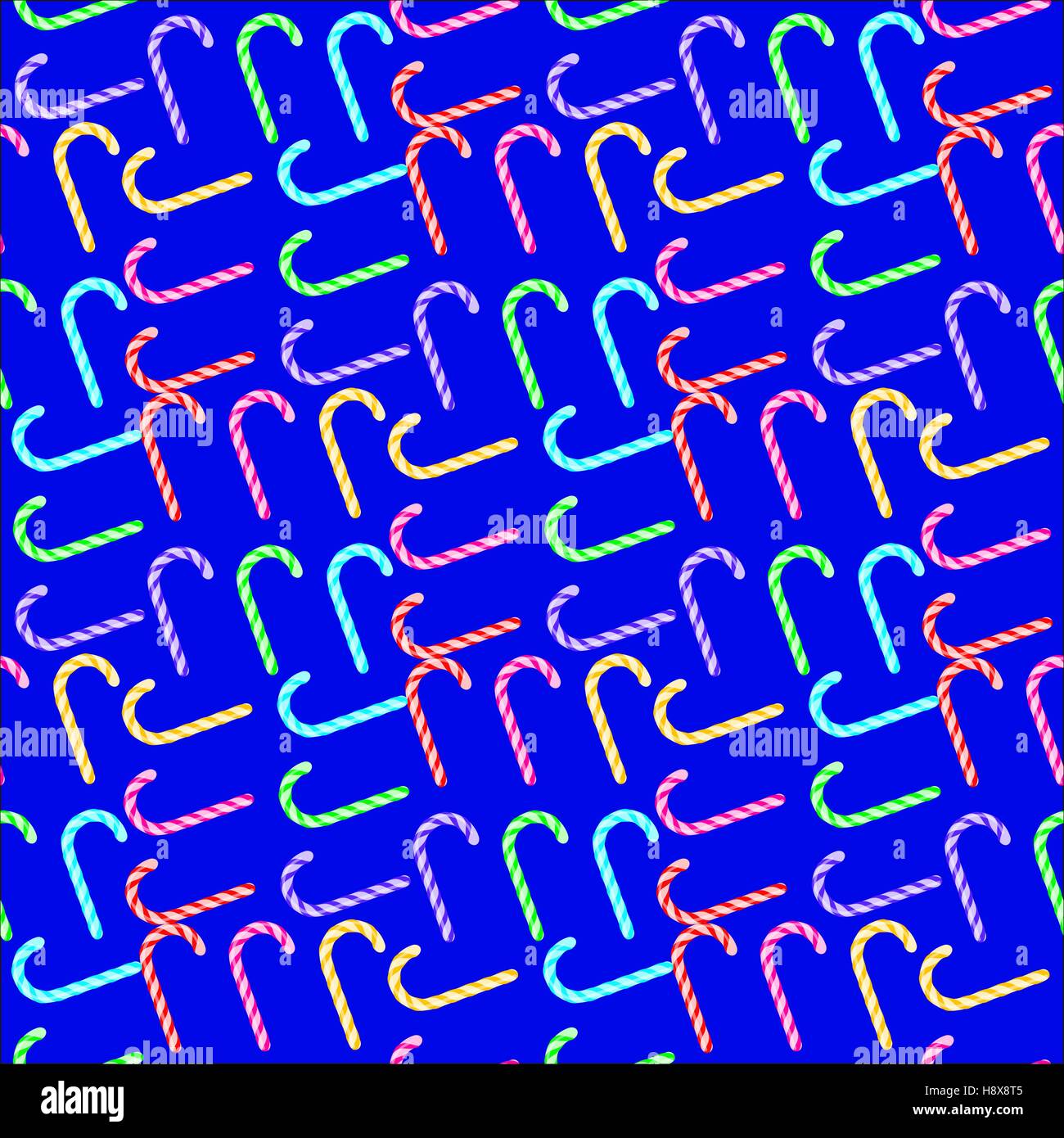 Candy Cane Seamless Pattern Stock Vector Image & Art - Alamy