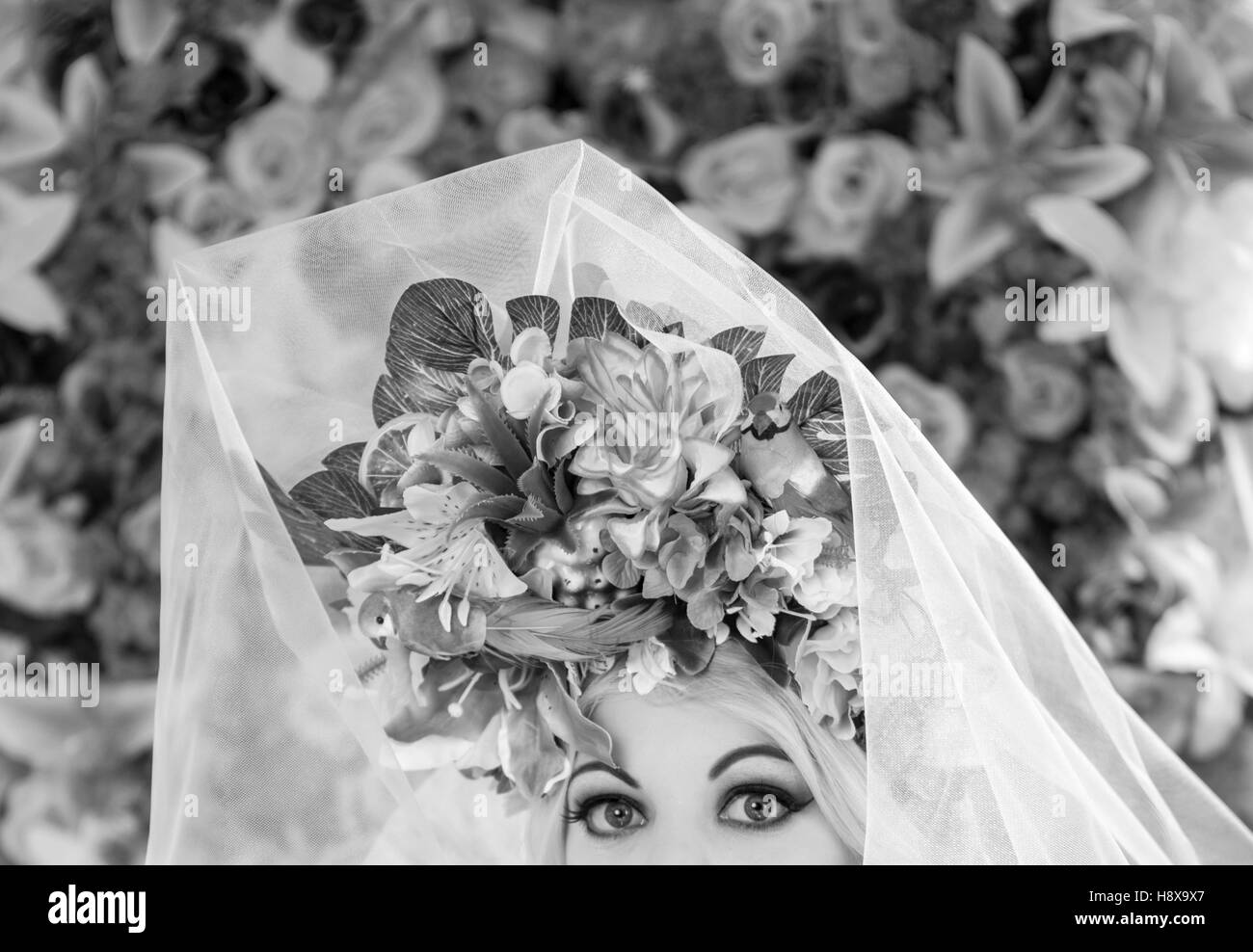 Flowers queen Black and White Stock Photos & Images - Alamy