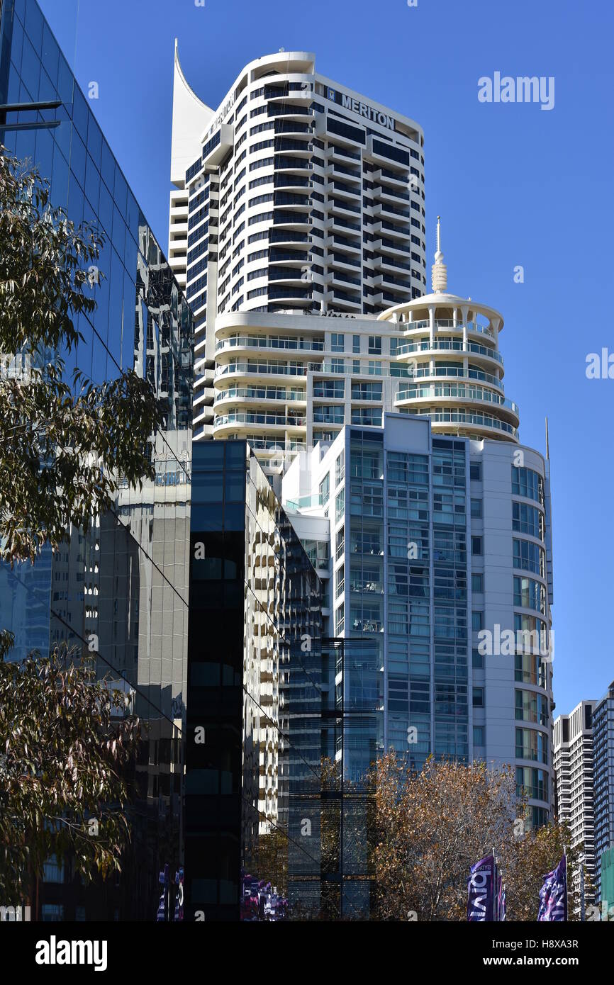 Sydney skyscrapers of different shapes and sizes Stock Photo - Alamy