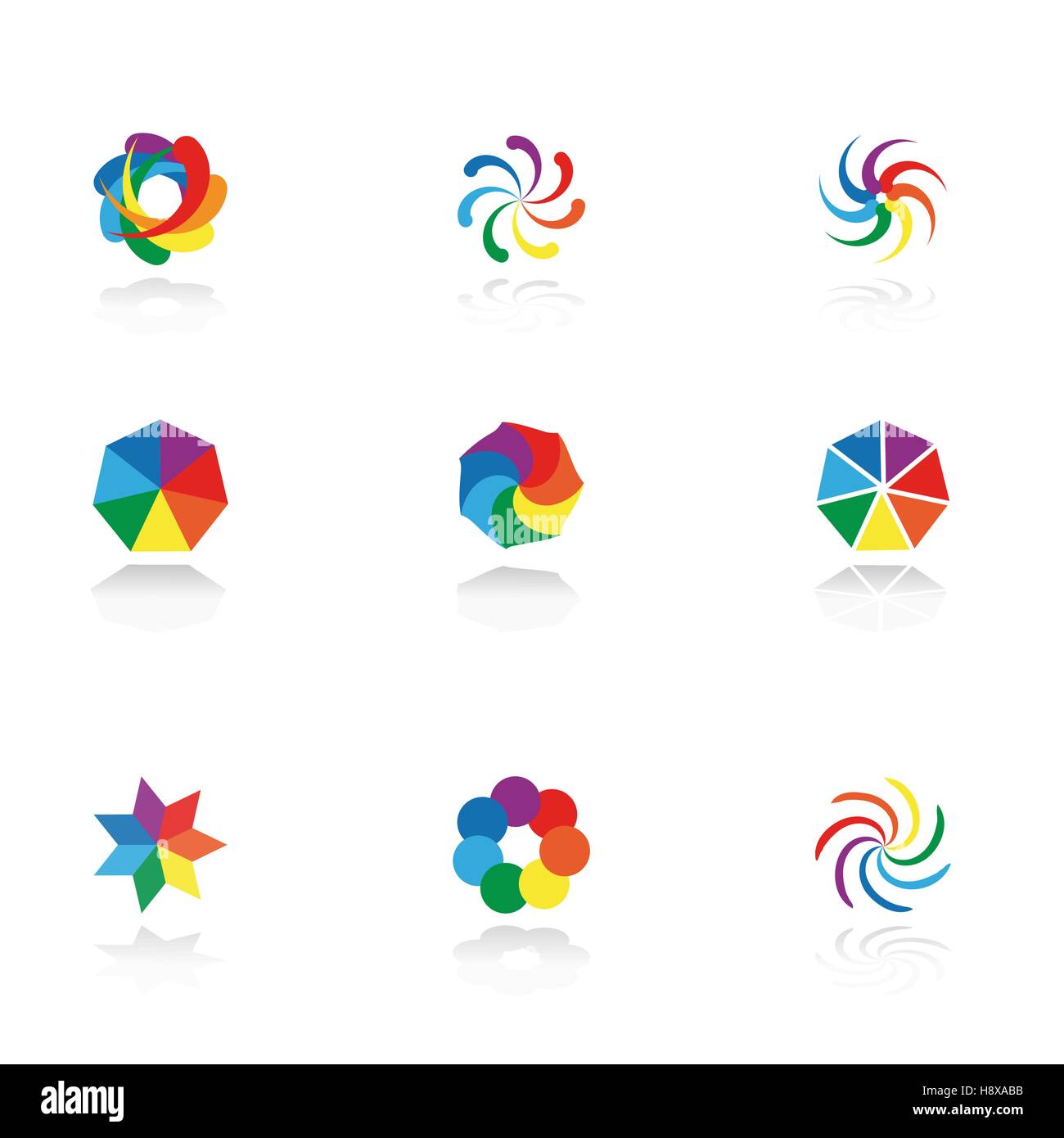 New wave graphics Stock Vector Images - Alamy