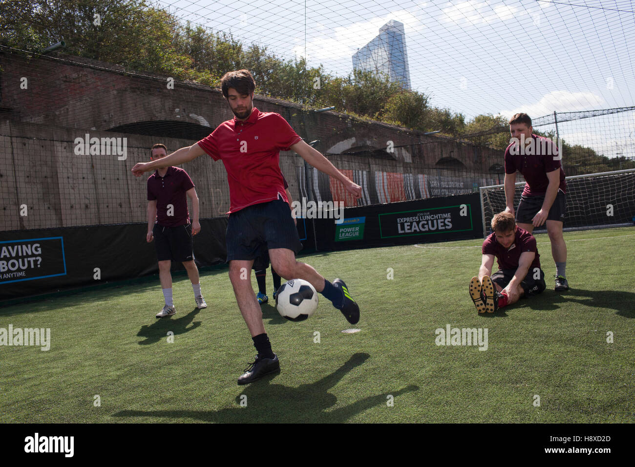 Shooting practice football hi-res stock photography and images - Alamy