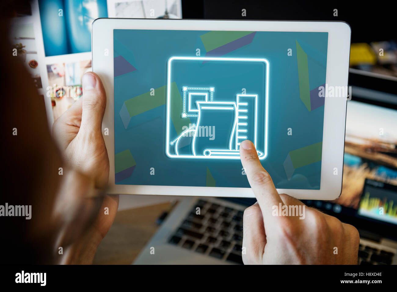 Design Creative Draft Drawing Sketch Planning Concept Stock Photo - Alamy