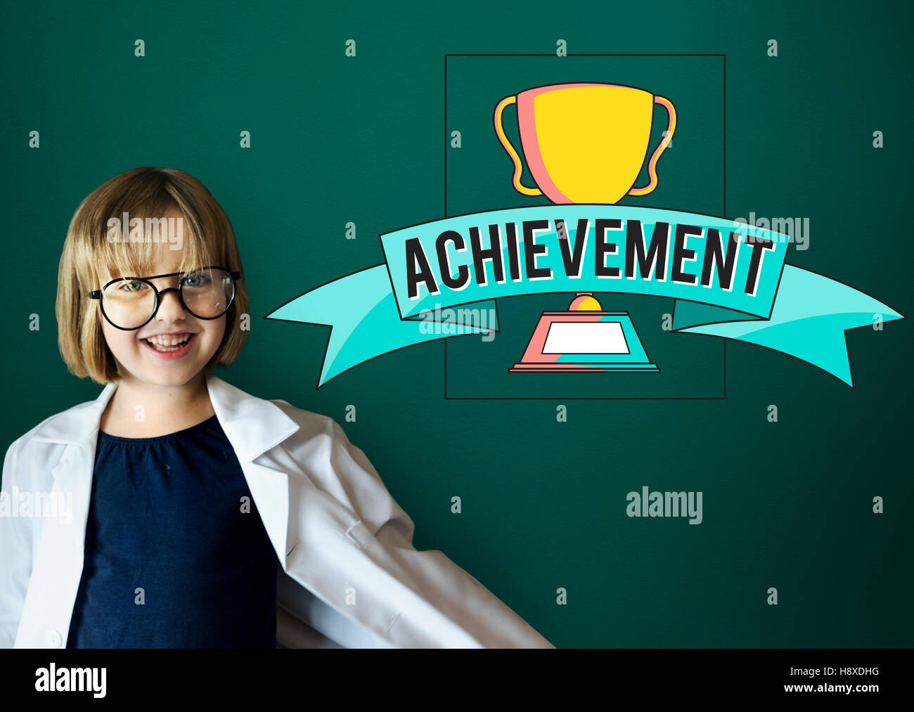 Achievement Trophy Cup Success Graphic Concept Stock Photo - Alamy