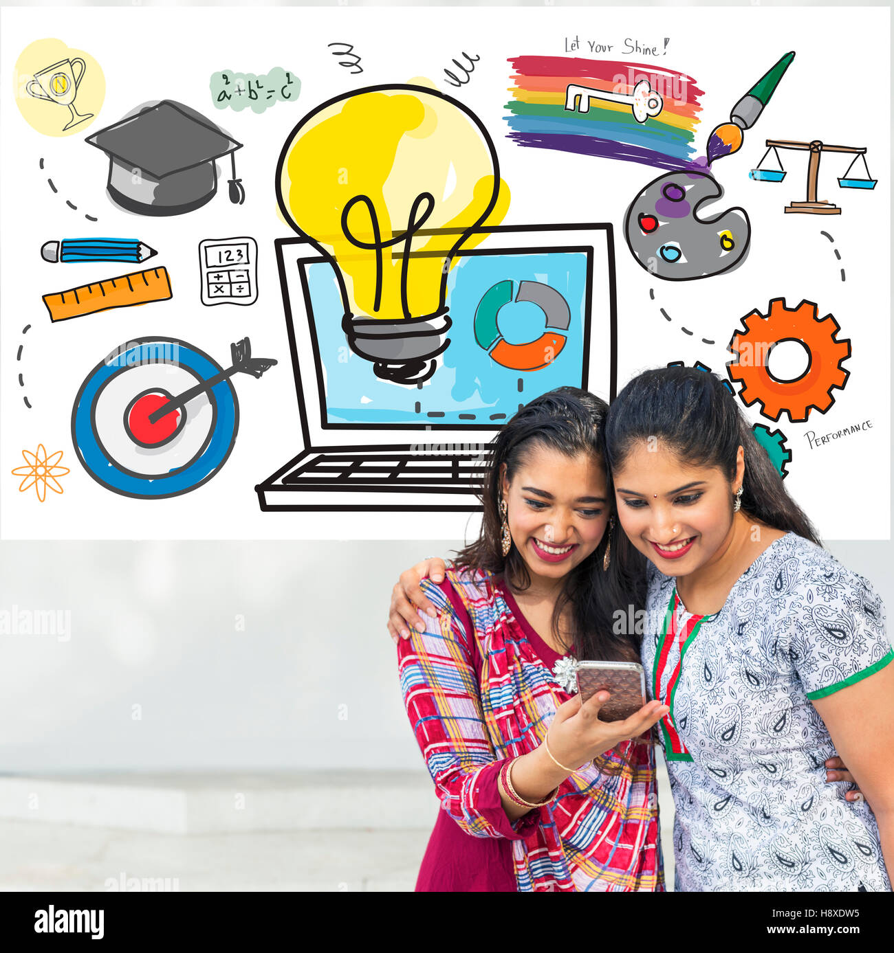 Fresh Ideas Brainstorm Creativity Design Imagination Concept Stock ...