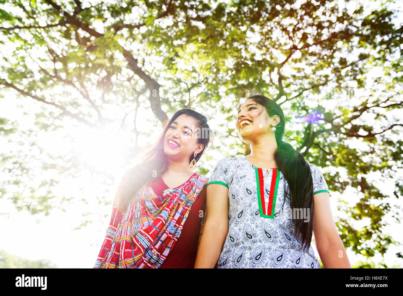 Indian Ethnicity Friendship Togetherness Concept Stock Photo - Alamy