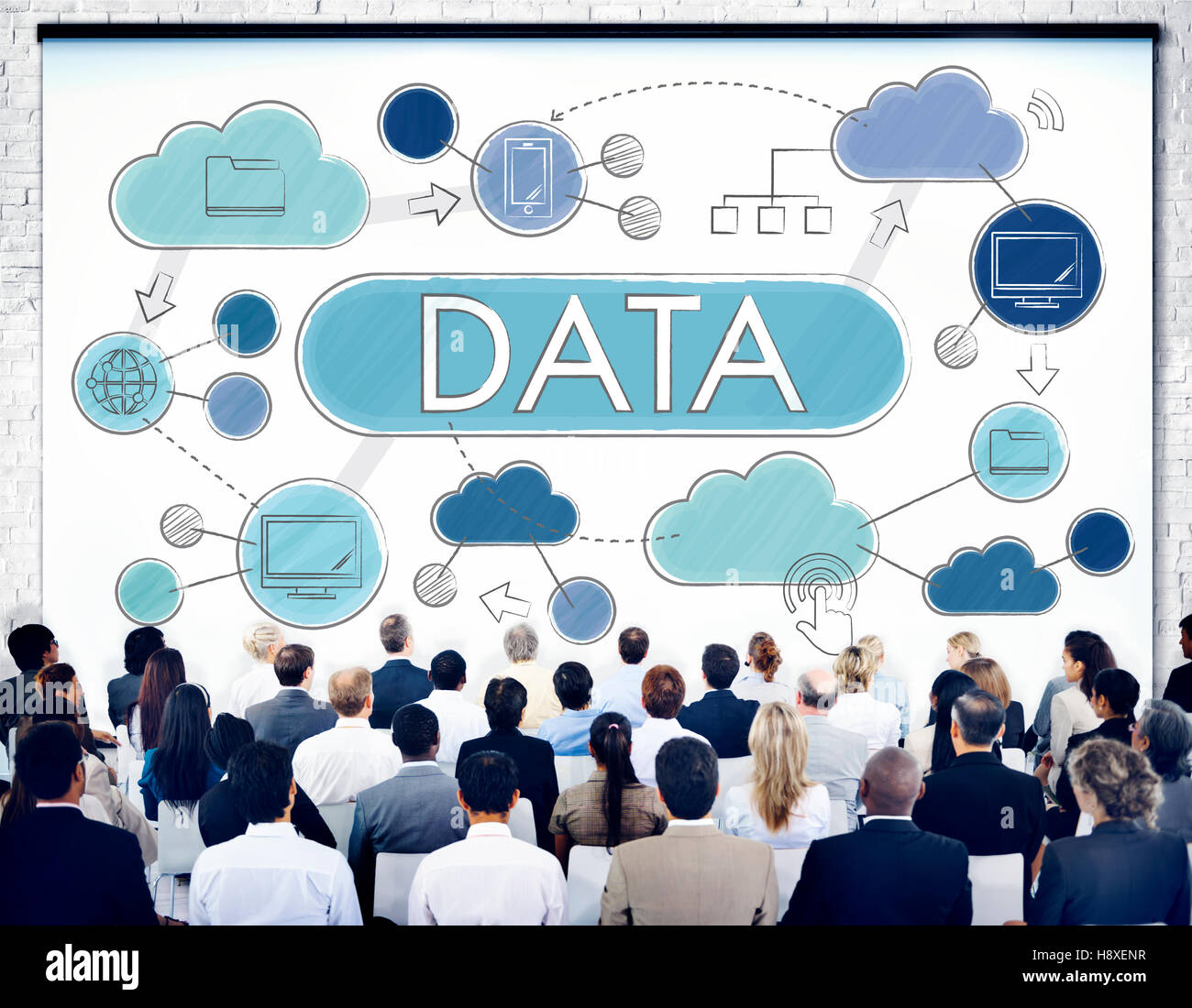 Data Information Network Operations System Concept Stock Photo - Alamy