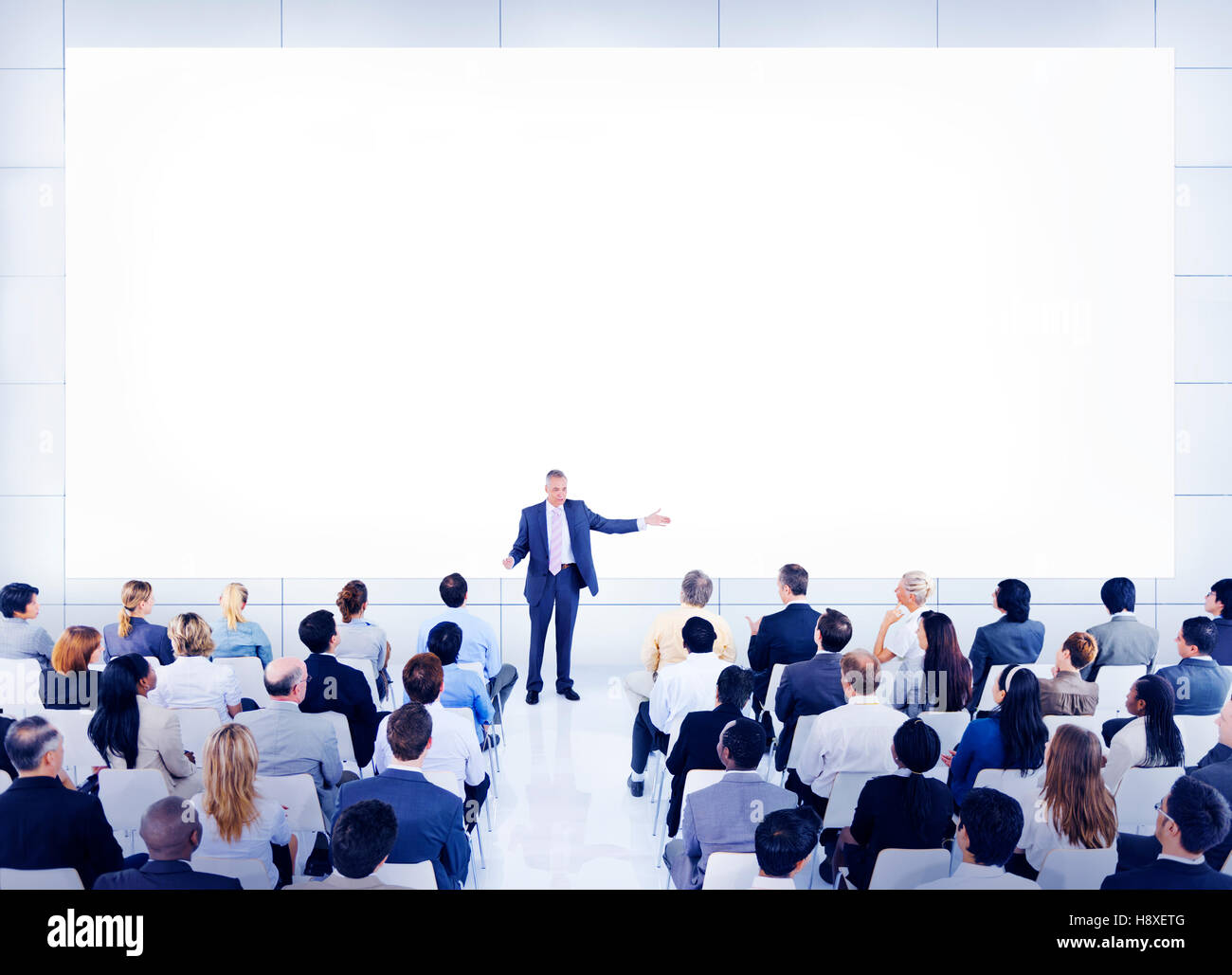 Diverse Business People Conference Speaker Concept Stock Photo - Alamy