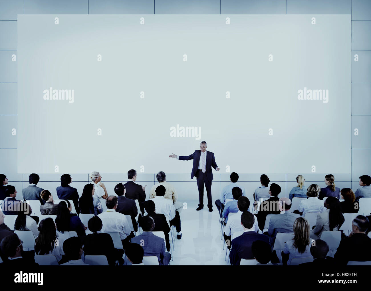 Diverse Business People Conference Speaker Concept Stock Photo - Alamy