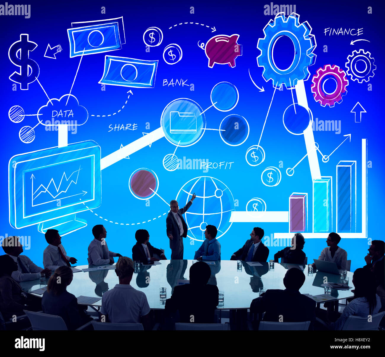 Connection Associated Bond Networking Link Concept Stock Photo - Alamy