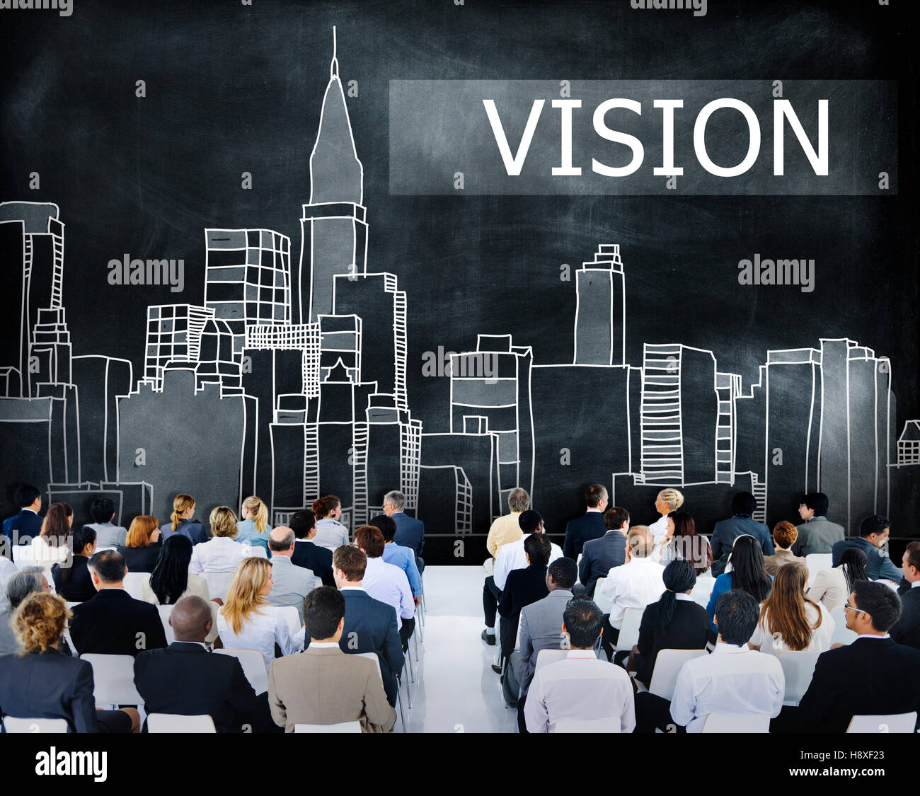 Downtown building concept drawing hi-res stock photography and images ...