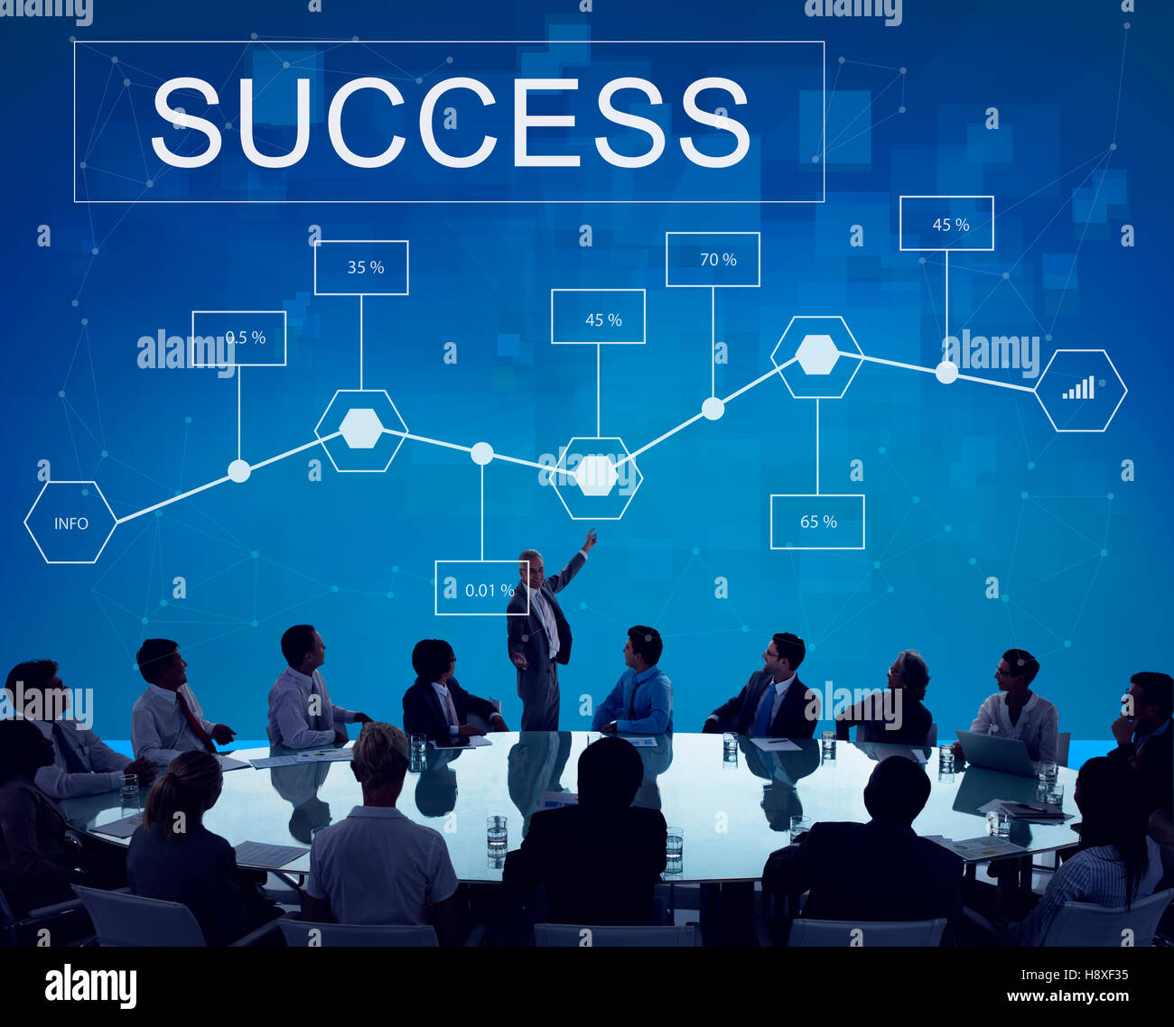 Business Success Achievement Analytics Goal Concept Stock Photo - Alamy