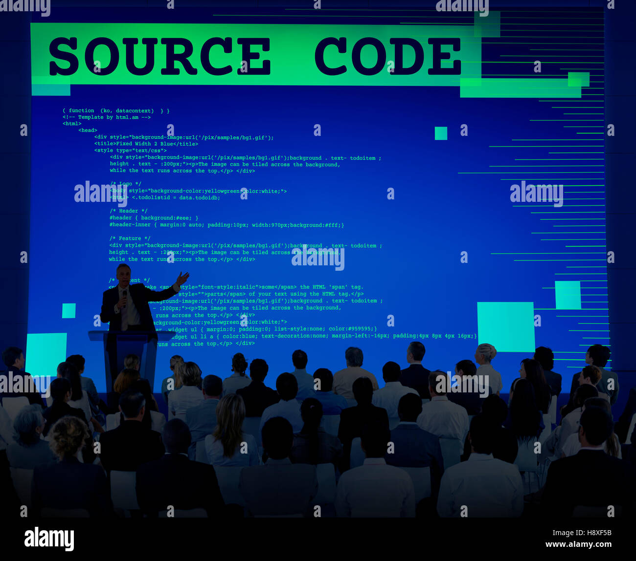 Source Code Analysis Binary Computer Internet Concept Stock Photo - Alamy