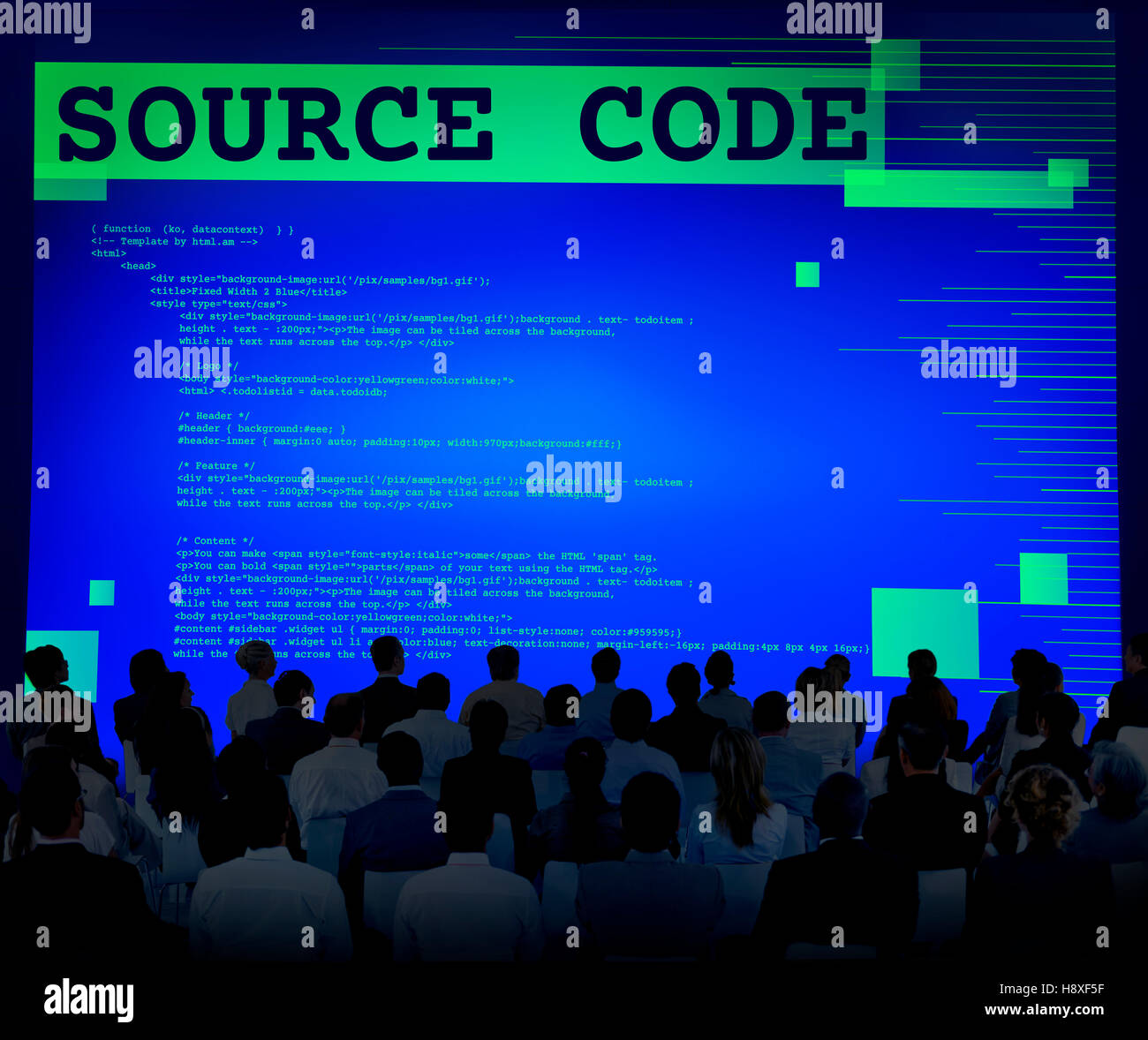 Source Code Analysis Binary Computer Internet Concept Stock Photo - Alamy