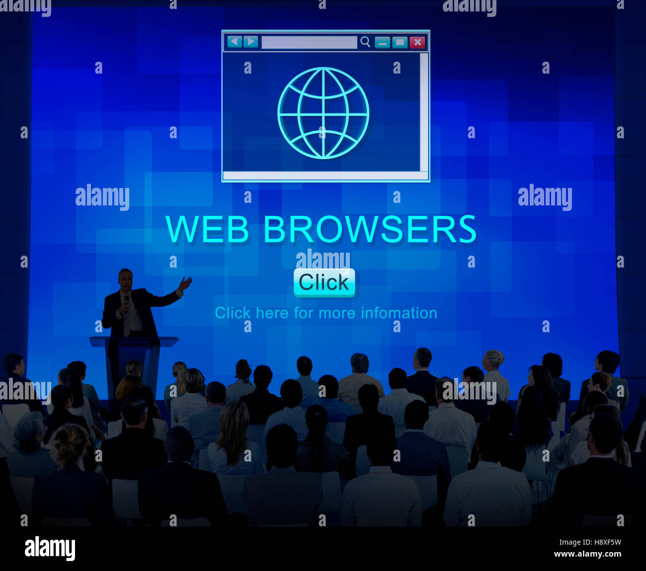 Web Browsers Global Page Site Interface Concept Stock Photo - Alamy