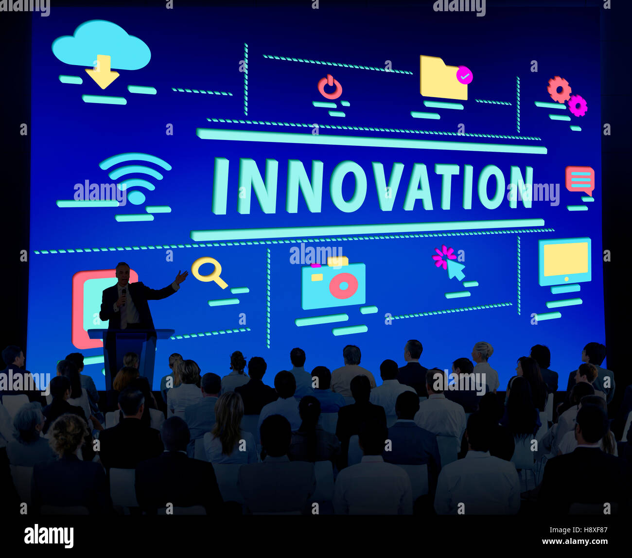 Digital presentation graphic hi-res stock photography and images - Alamy