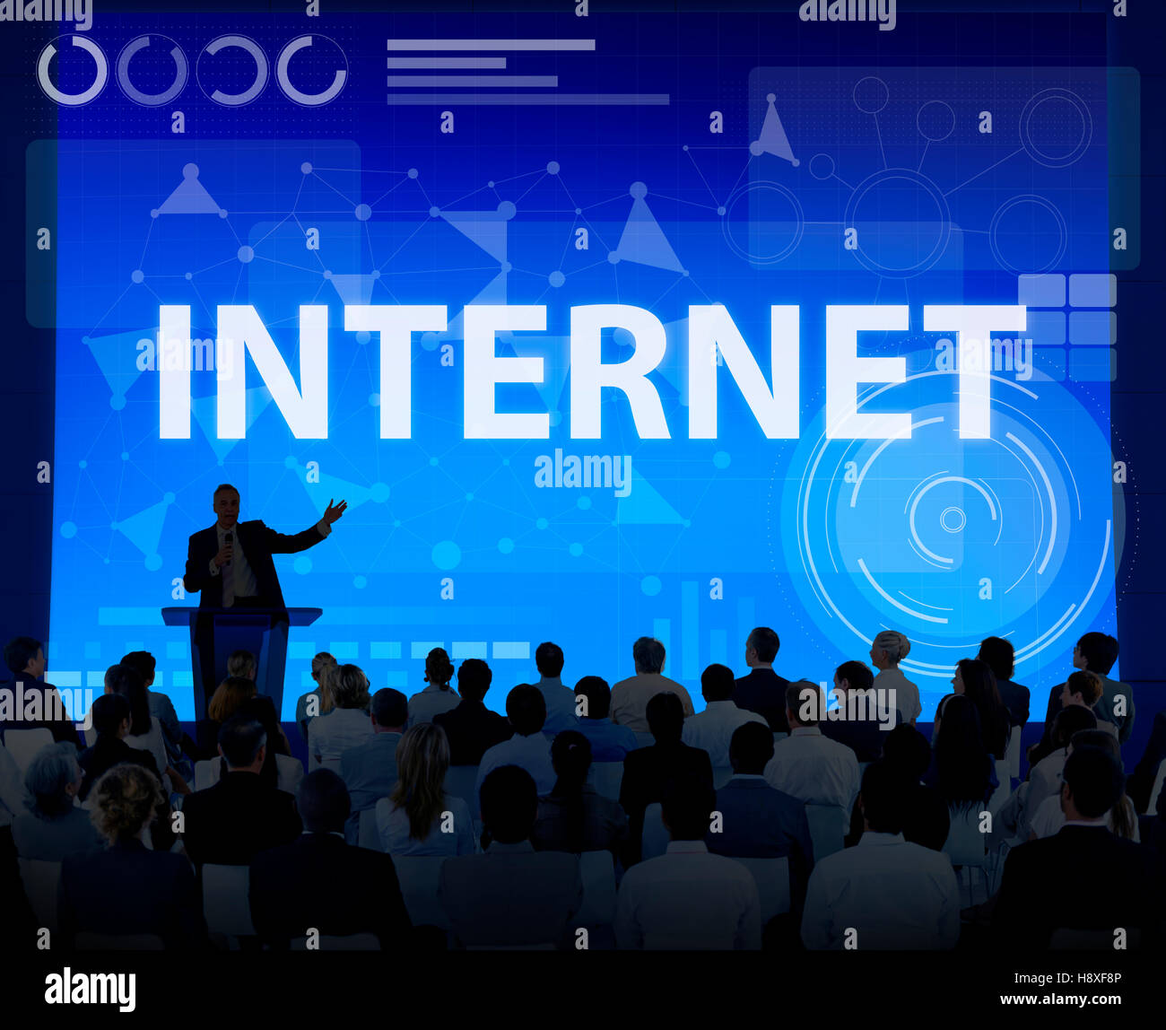 Computer Network Internet Connection Digital Concept Stock Photo - Alamy