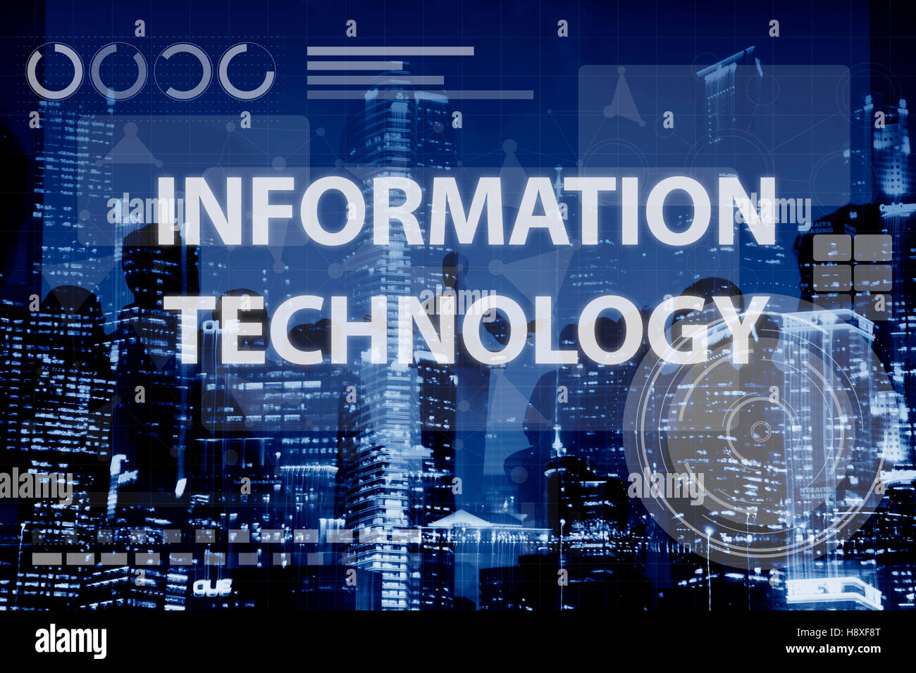 Computer Network Digital Connection Technology Concept Stock Photo - Alamy