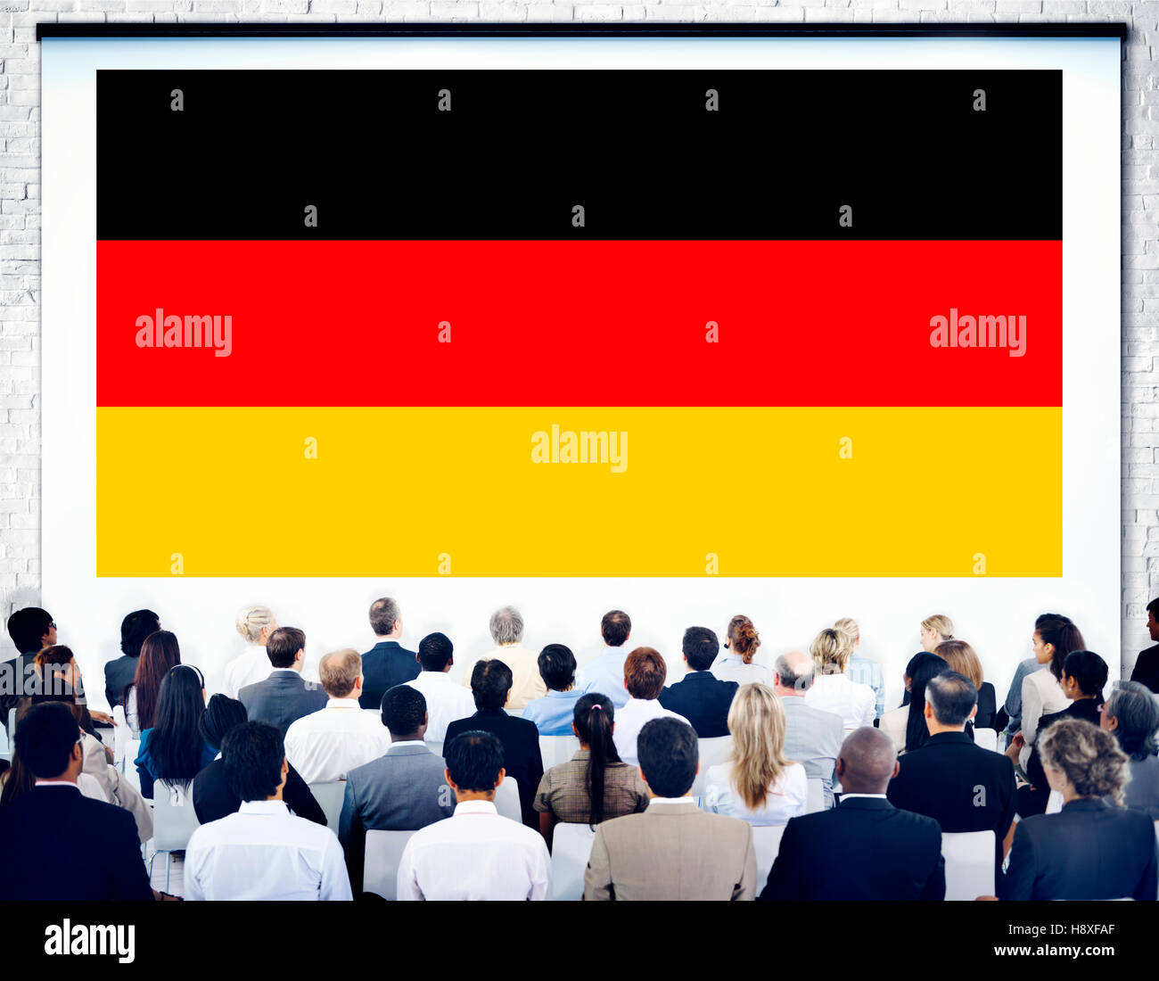 Germany Country Flag Nationality Culture Liberty Concept Stock Photo ...