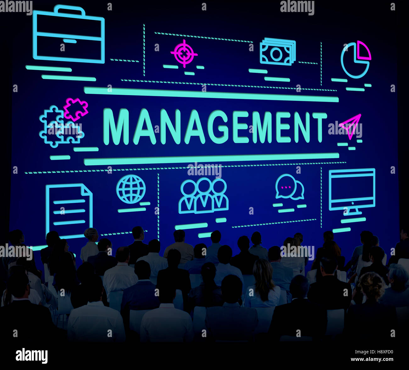 Management Coaching Controlling Leadership Concept Stock Photo - Alamy