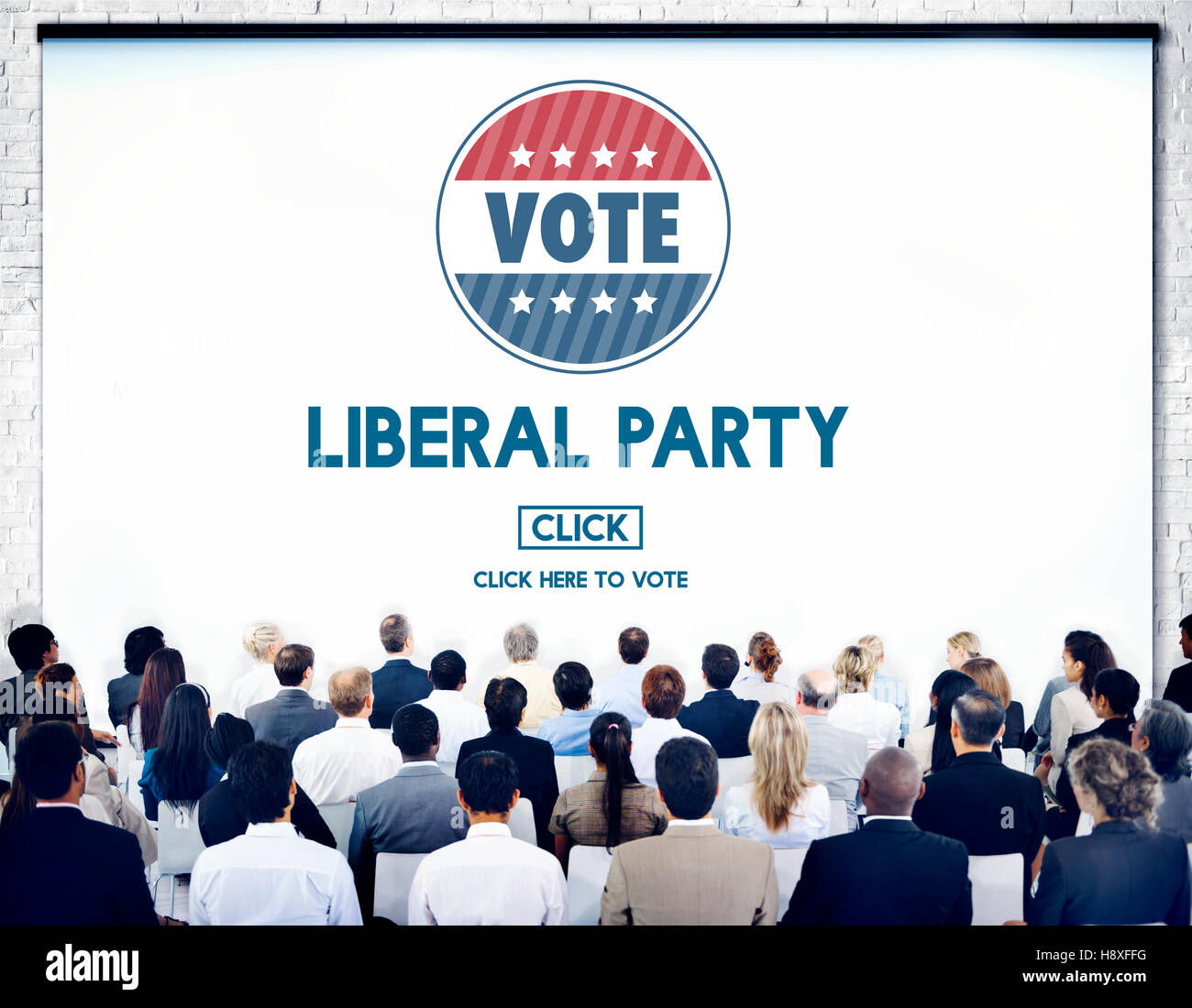 Liberal Party Election Vote Democracy Concept Stock Photo - Alamy
