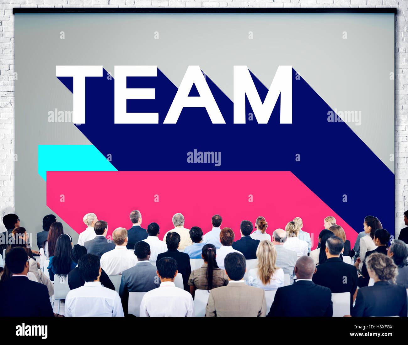 Team Collaboration Company Connection Unity Concept Stock Photo - Alamy