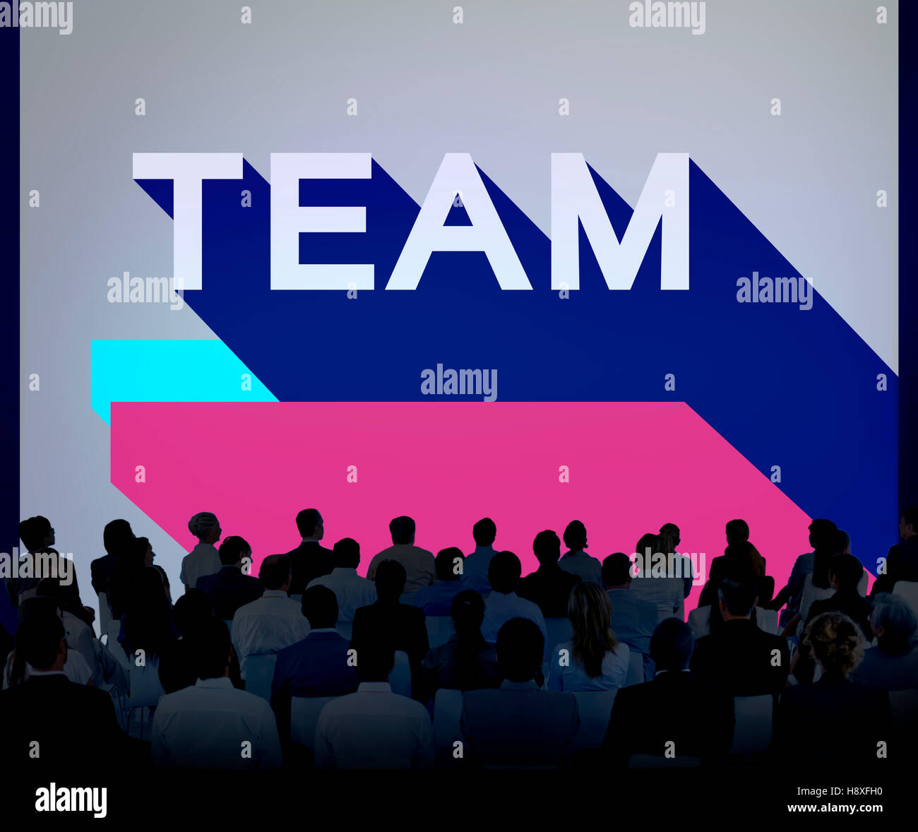 Team Collaboration Company Connection Unity Concept Stock Photo - Alamy