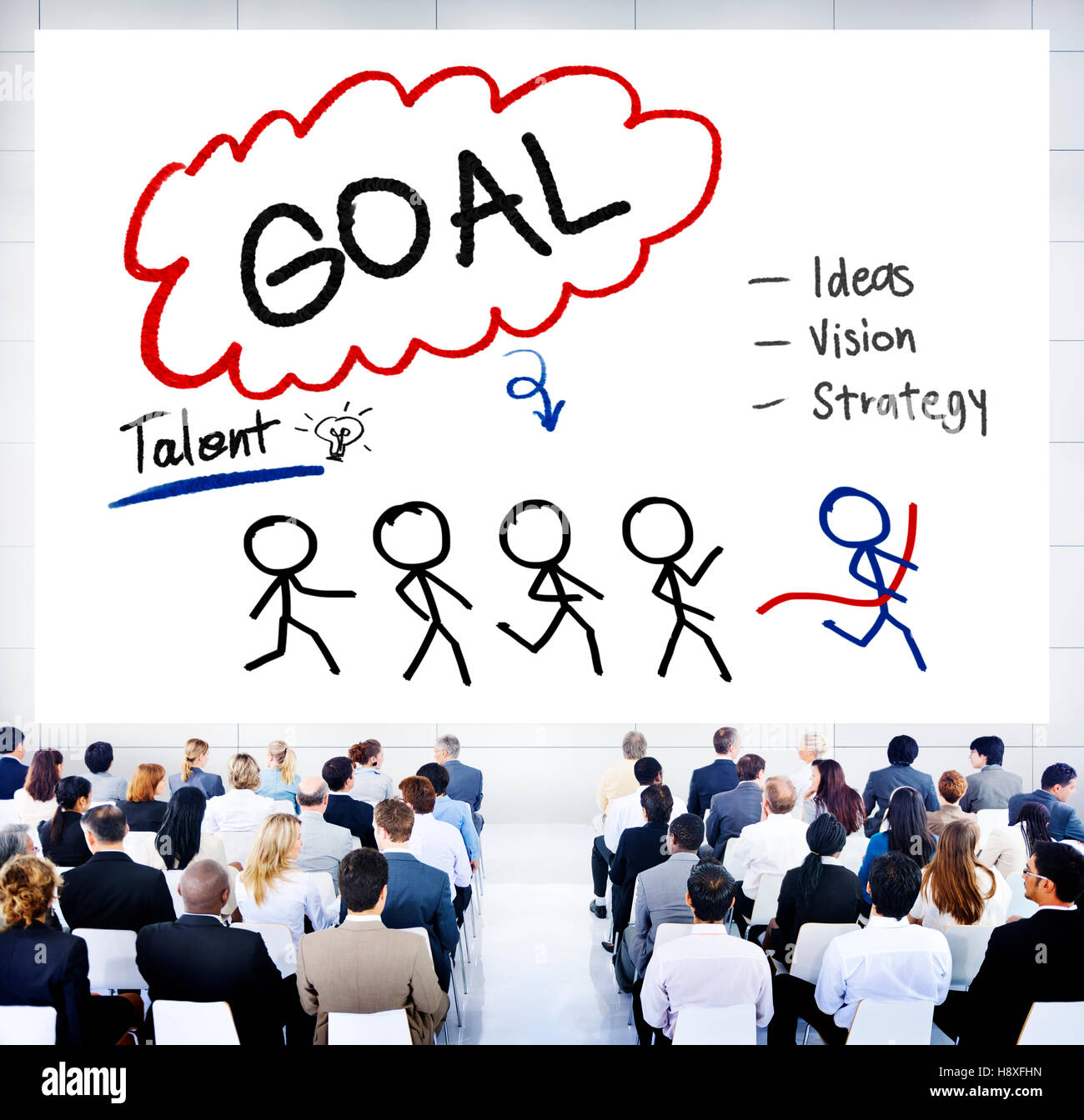 Goal Expectation Target Mission Aim Concept Stock Photo - Alamy