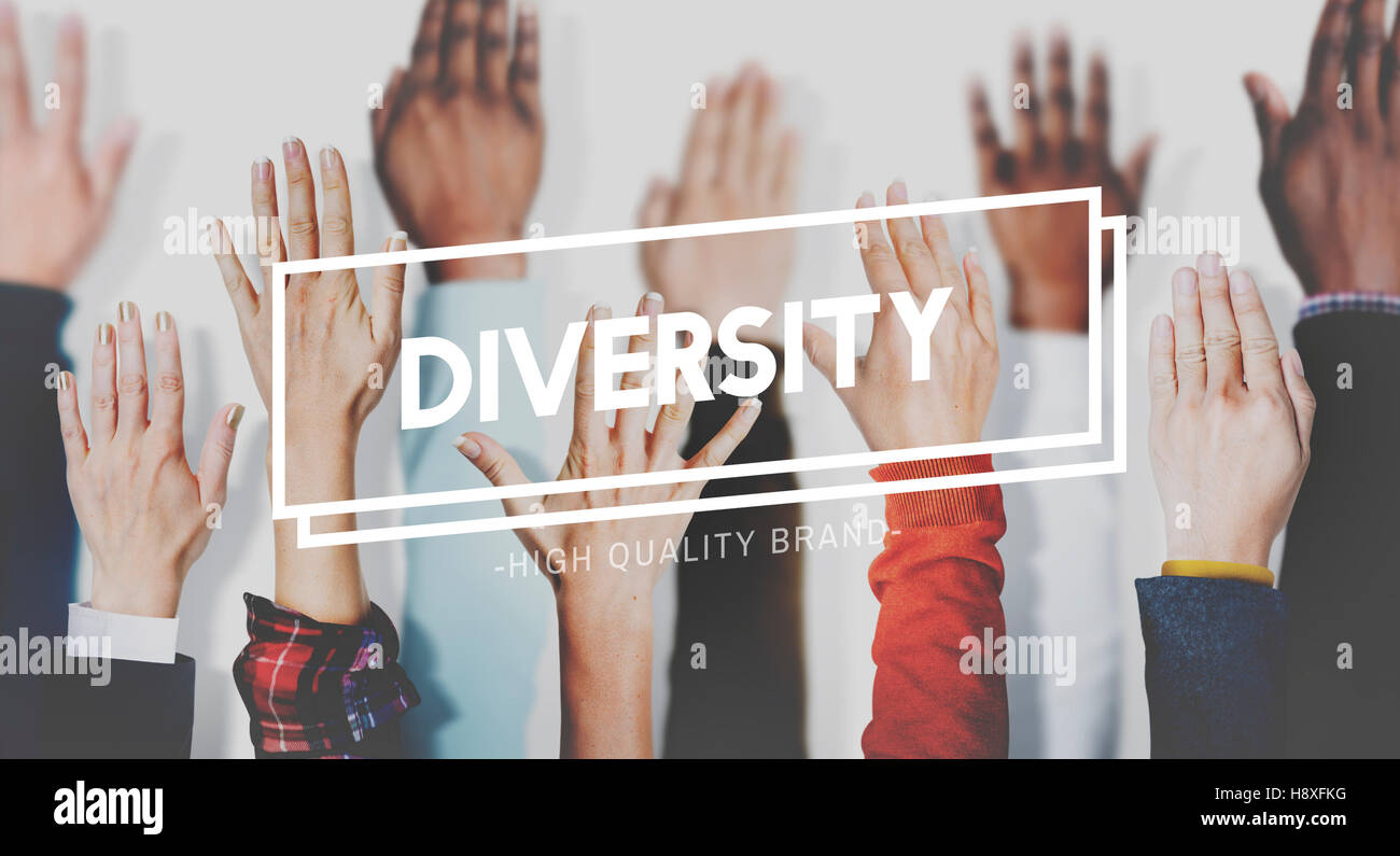 Diverse Different Range Mix Concept Stock Photo - Alamy