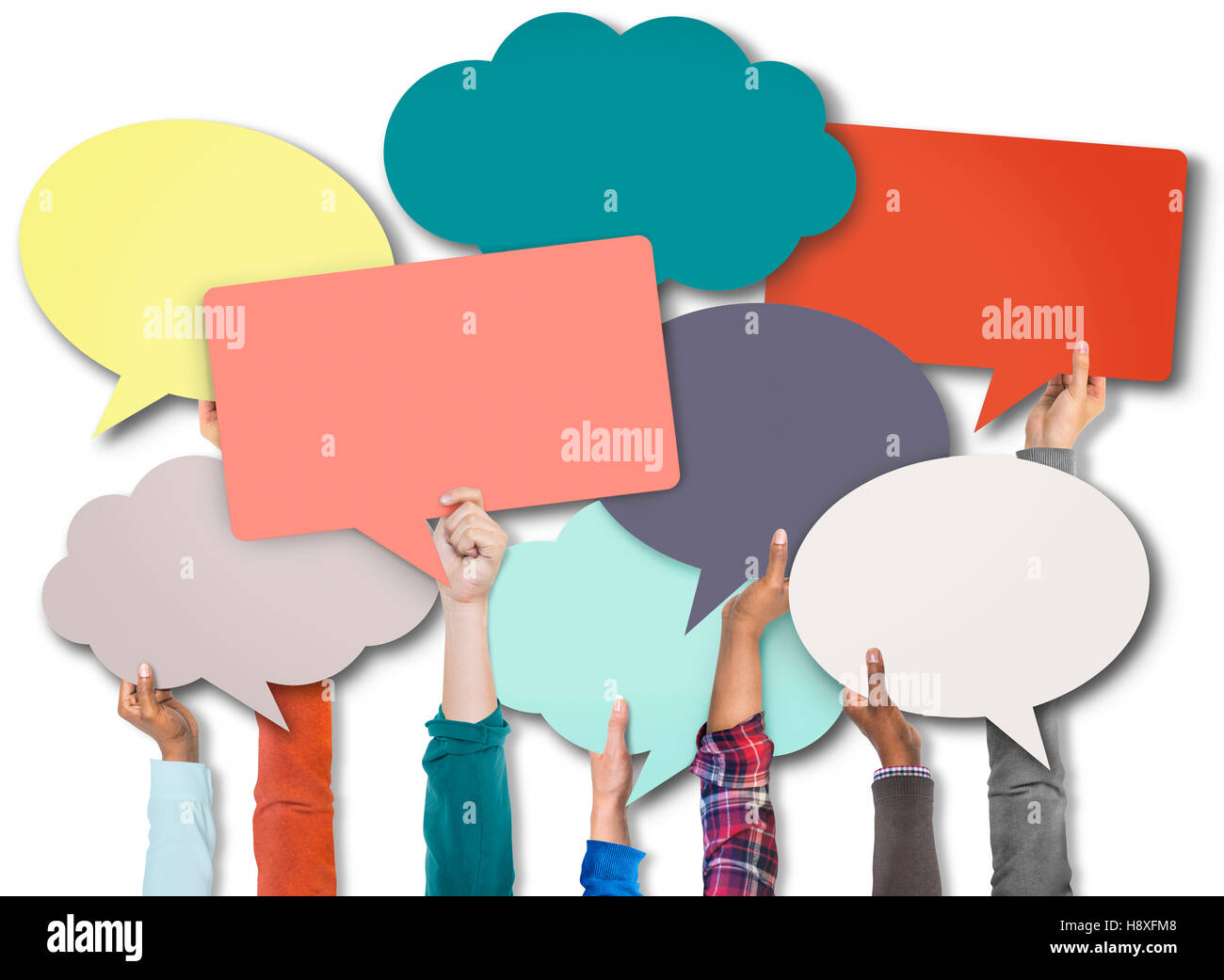 Speech Bubble Sign Symbol Communication Concept Stock Photo - Alamy