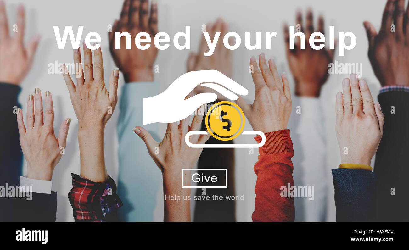 Helping hands concept hi-res stock photography and images - Alamy