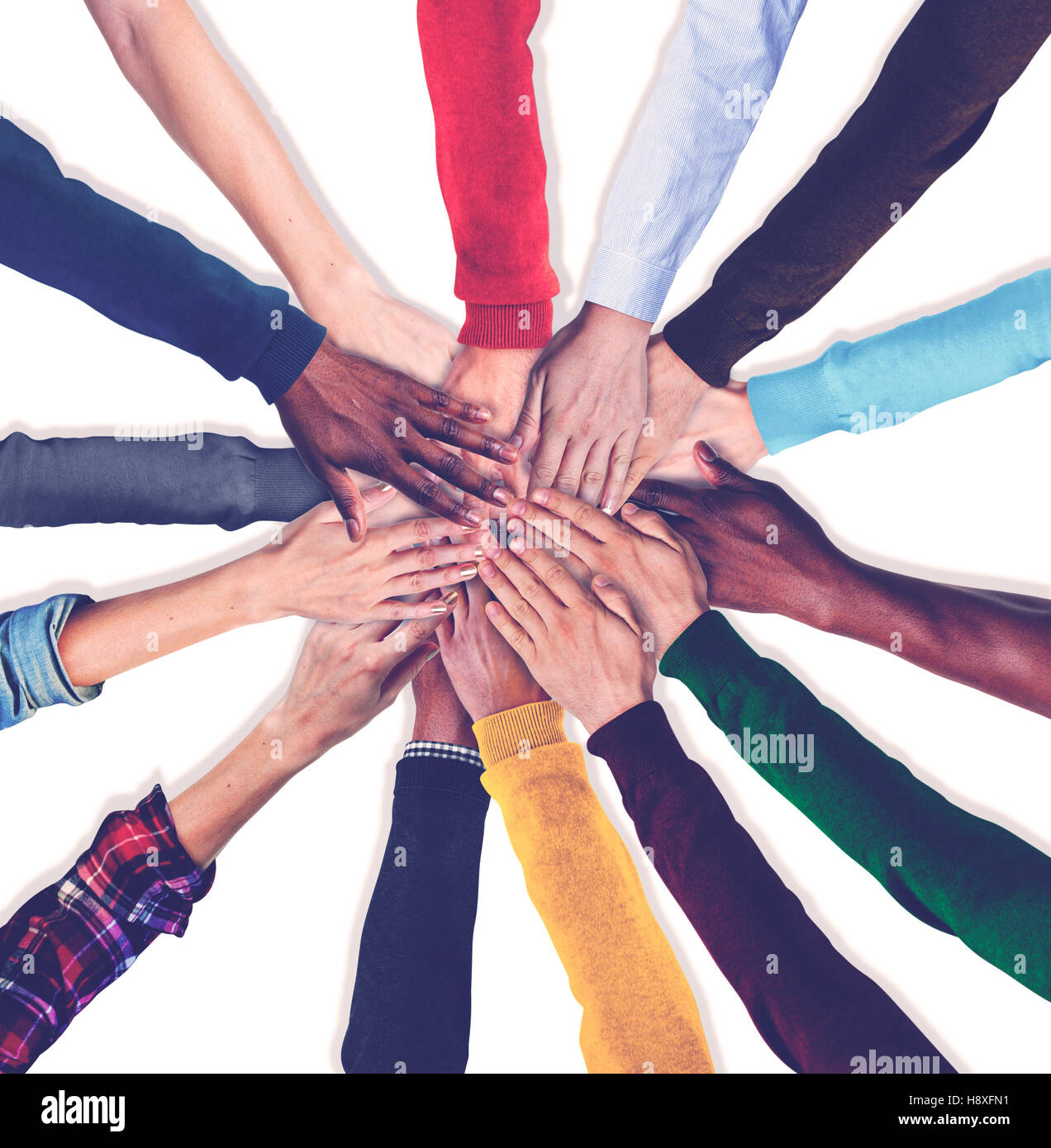 Group of Human Hands Holding Together Concept Stock Photo - Alamy