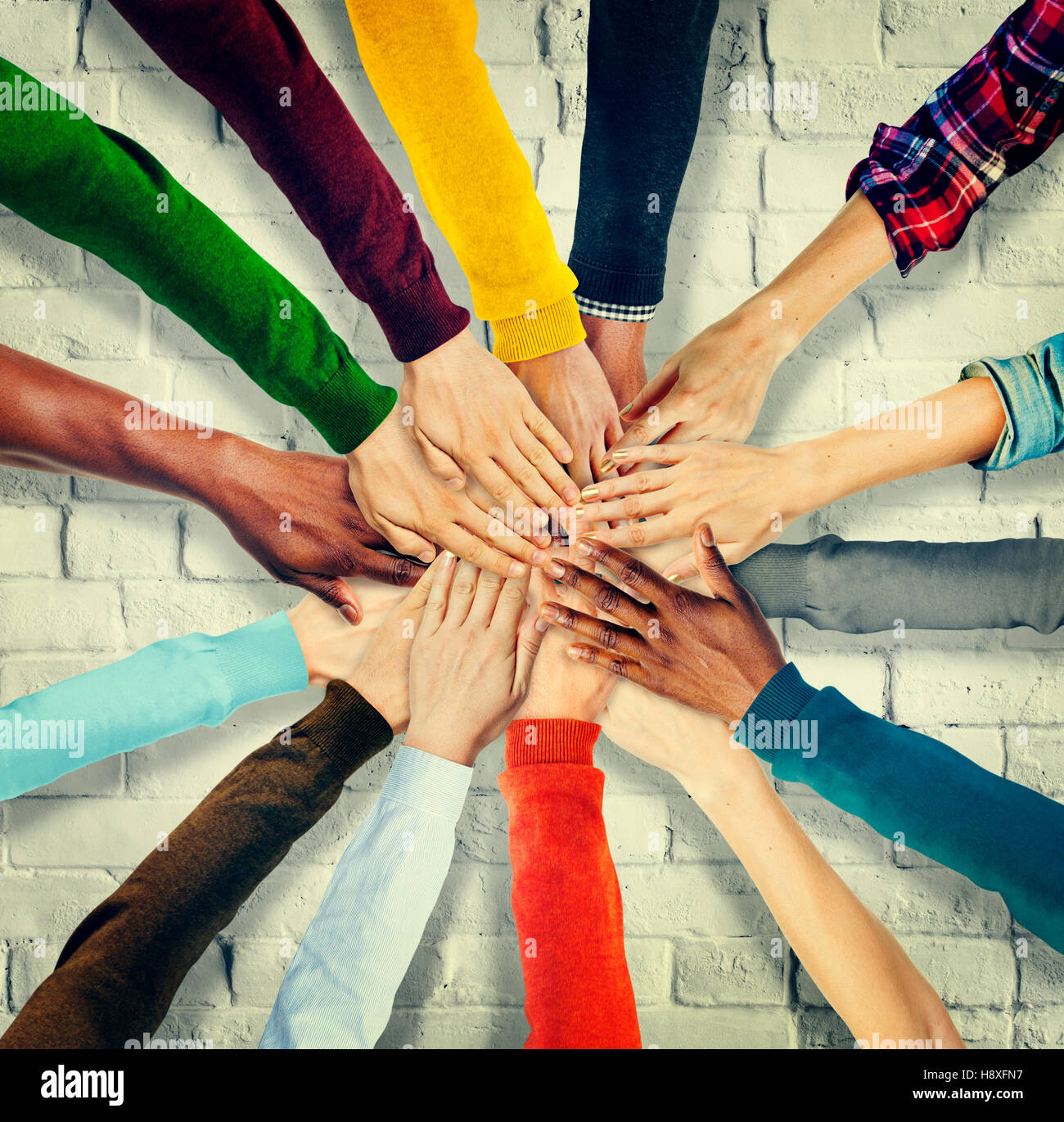 Group of Human Hands Holding Together Concept Stock Photo - Alamy