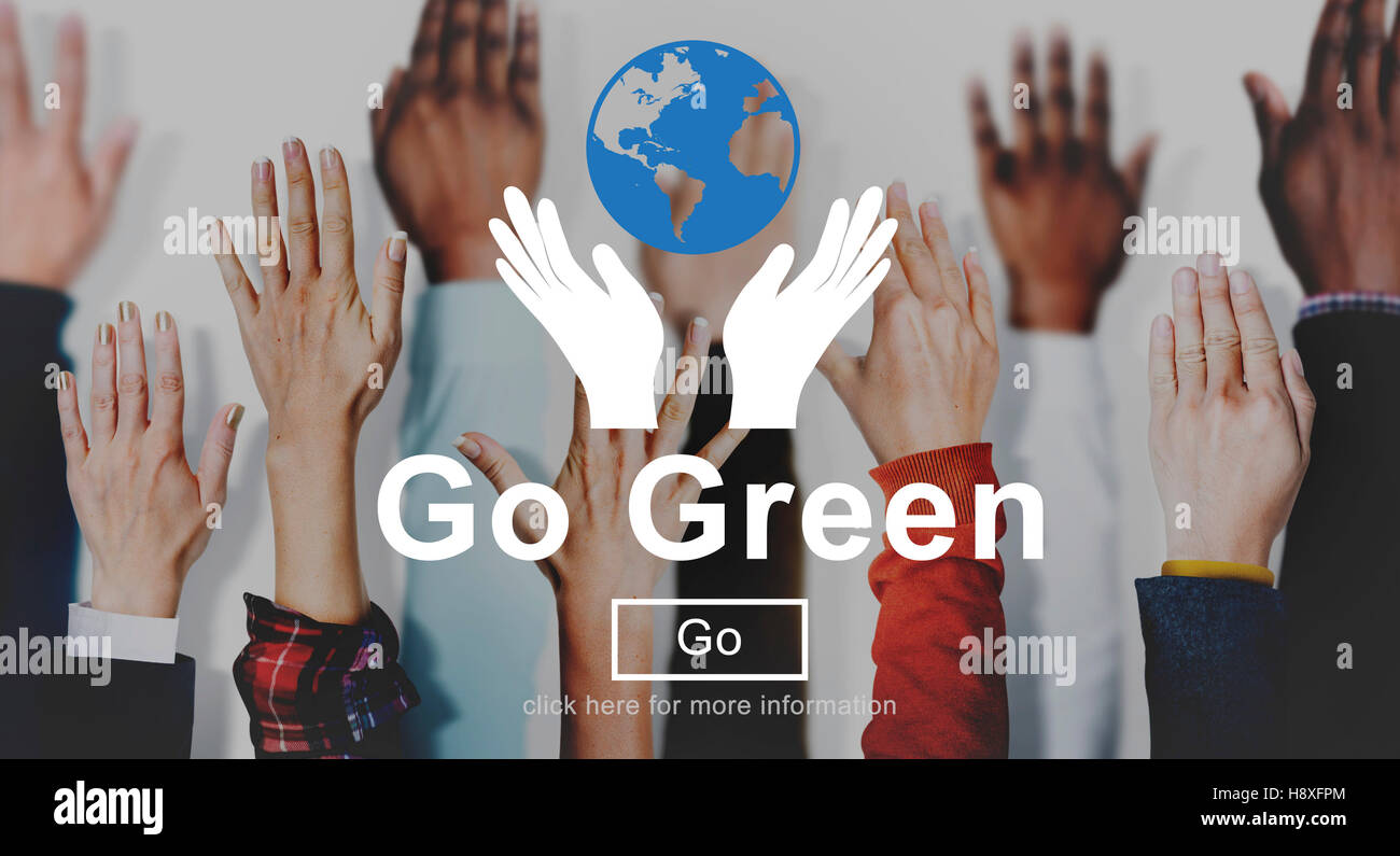 Go green conservation ecology hi-res stock photography and images - Alamy