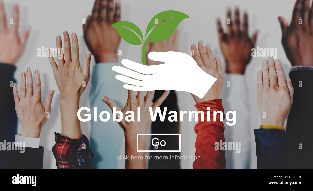 Global Warming Climate Change Environmental Website Concept Stock Photo ...
