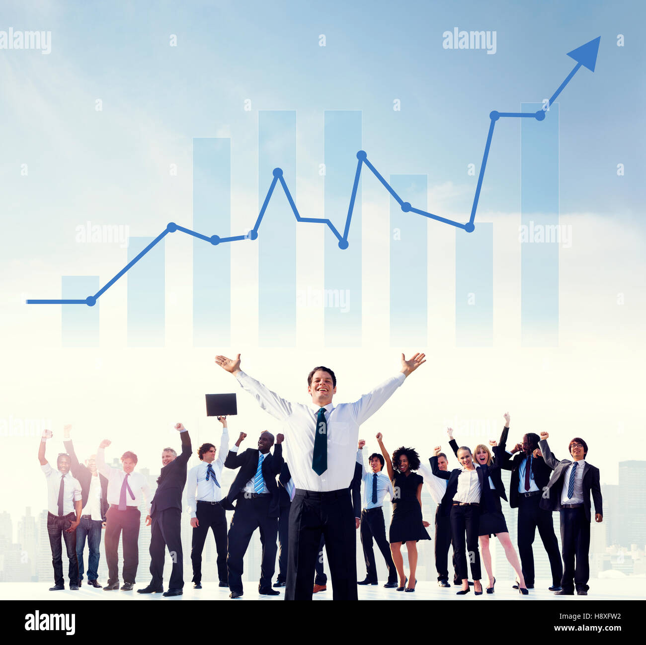 Leadership Management Skills Leader Support Concept Stock Photo - Alamy